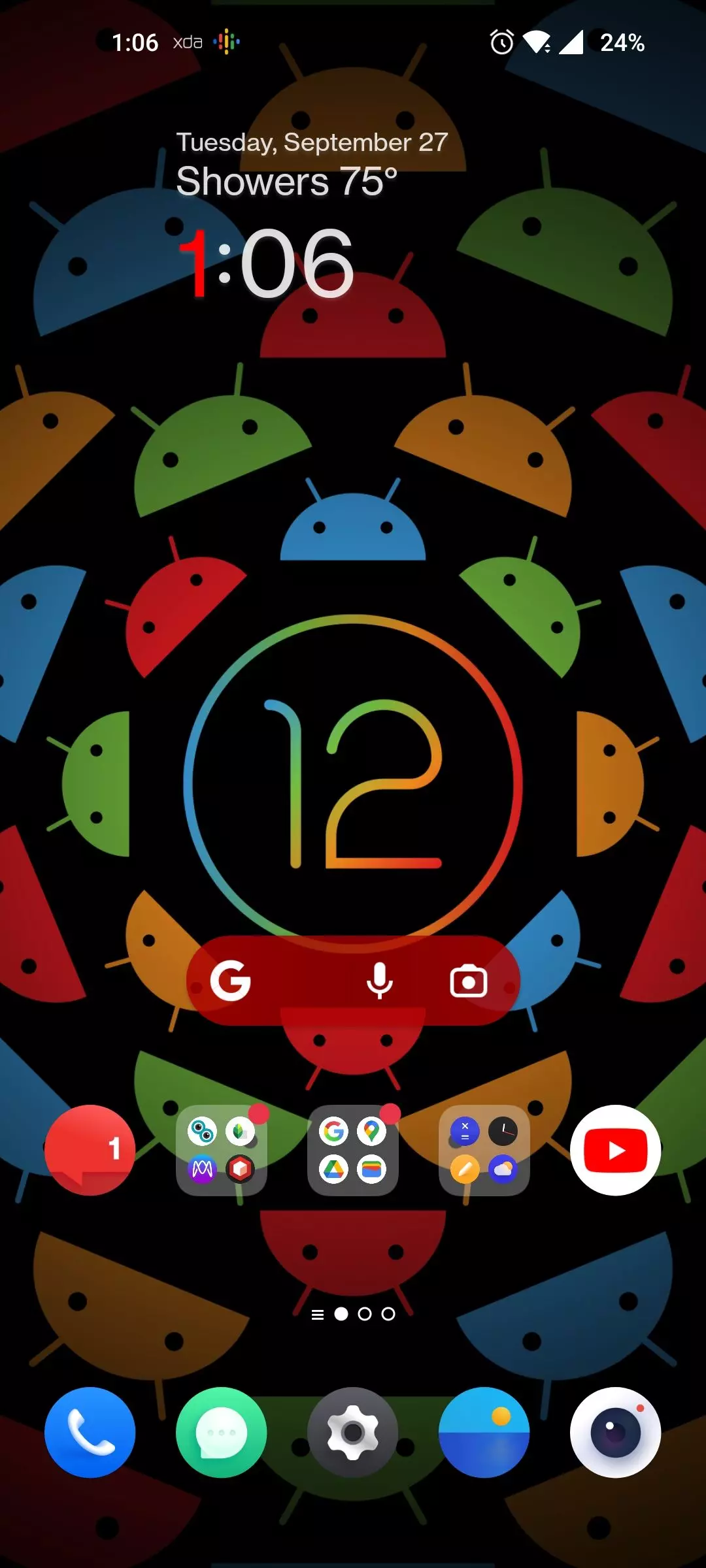 Today's home screen setup🙃