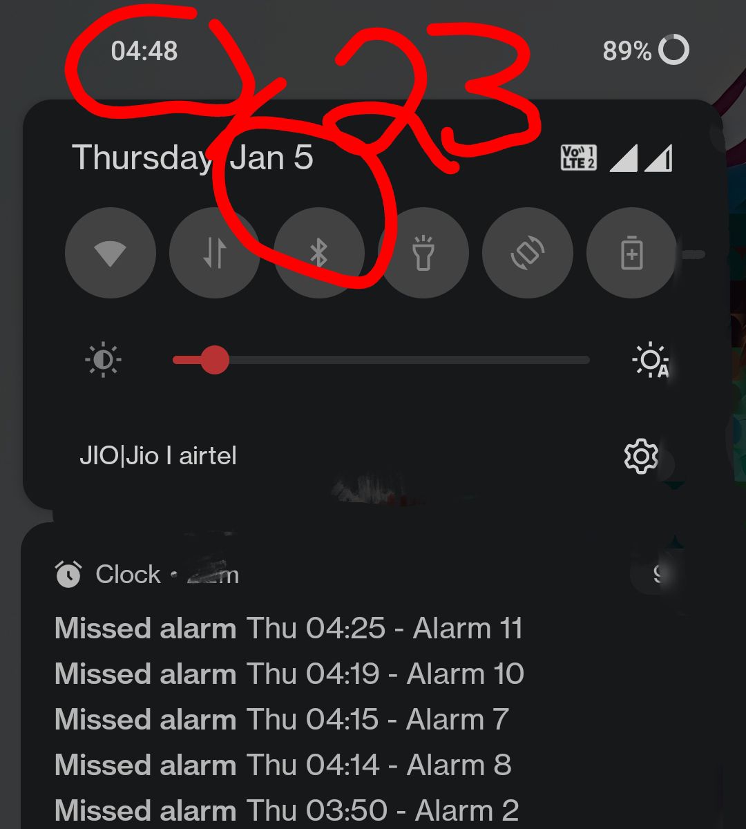 anybody facing issue with Alarm where the alarm won't workha
