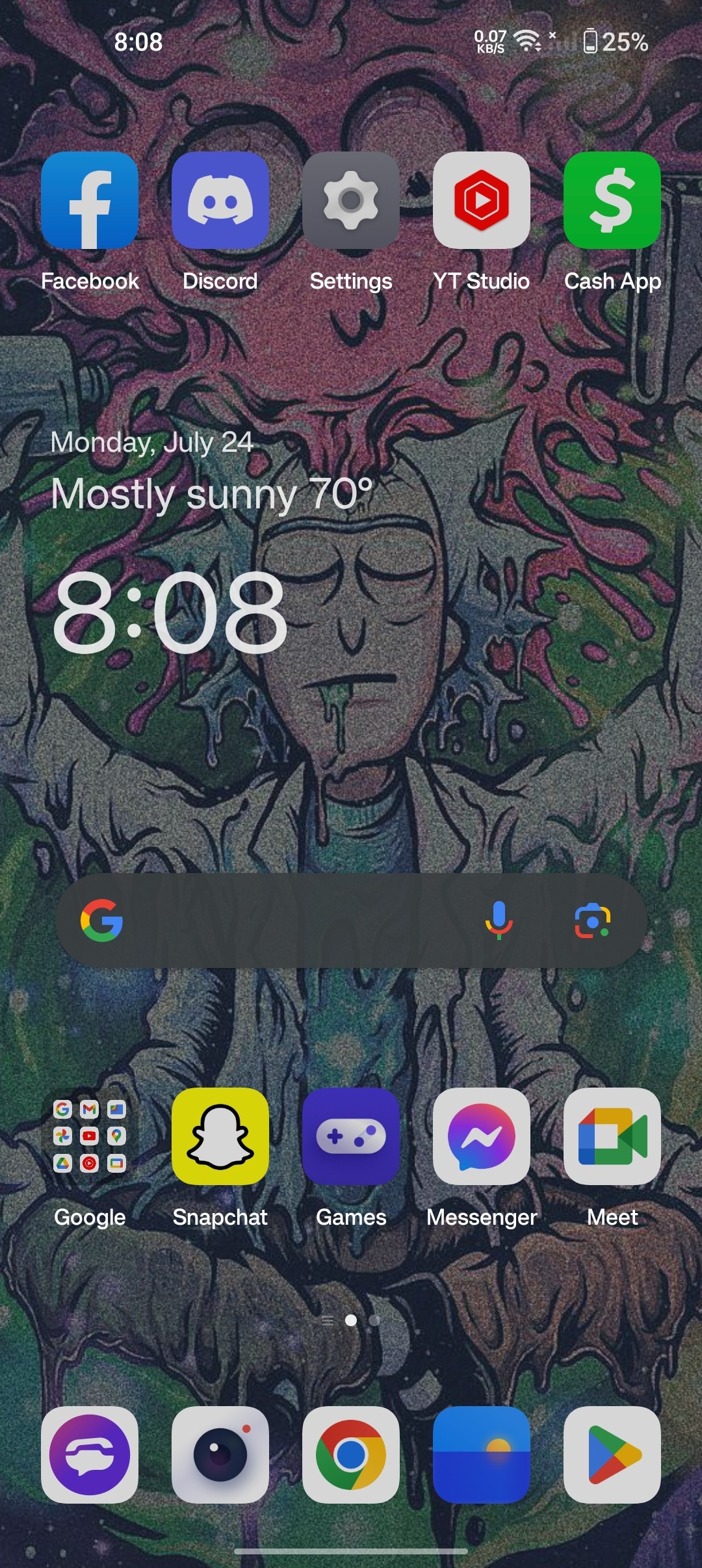 OnePlus 9 Pro Notification Bar Background Image Bug
