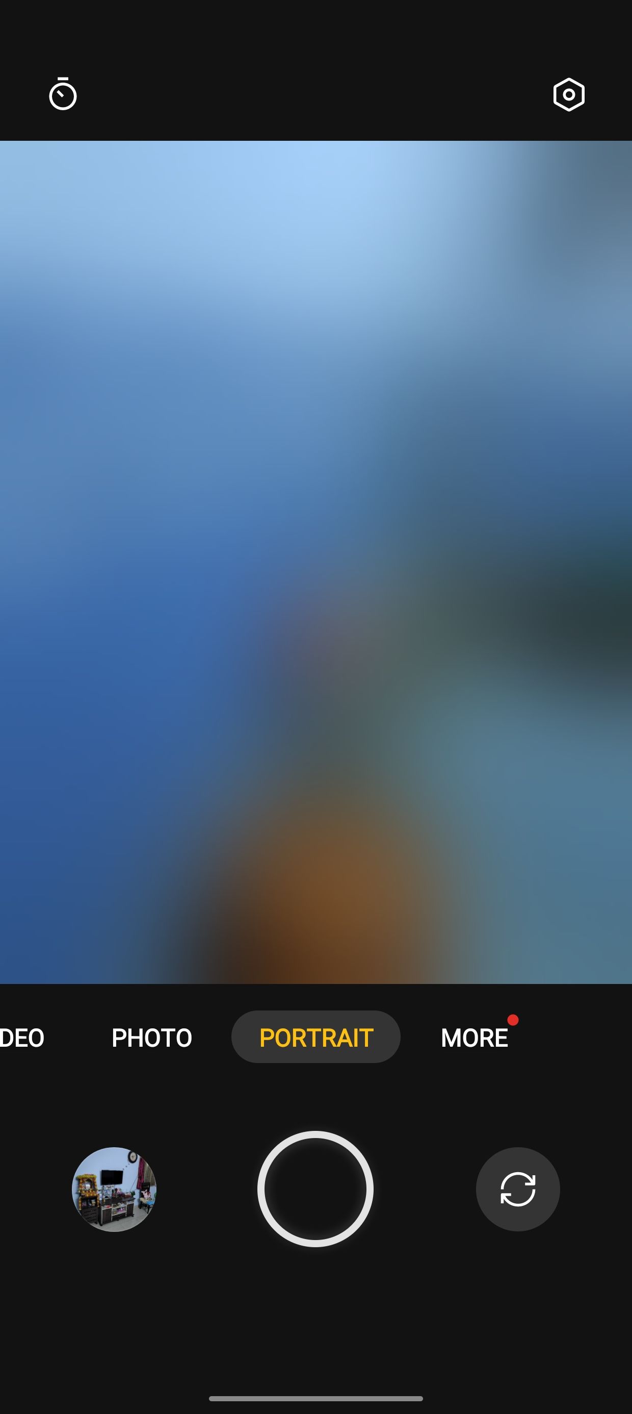 Camera Portrait Mode Not working