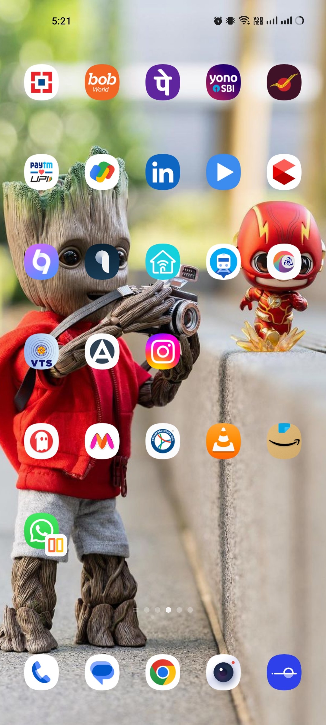 OnePlus 9 Mobile pink line on display issue