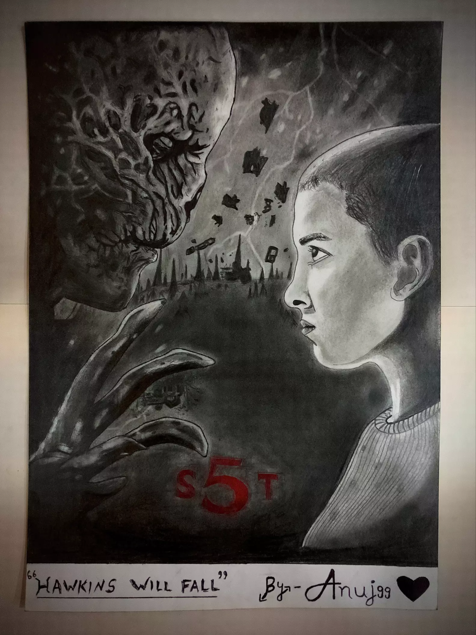 Vecna is alive! Hawkins will fall...🍂#StrangerThings5#Eleve