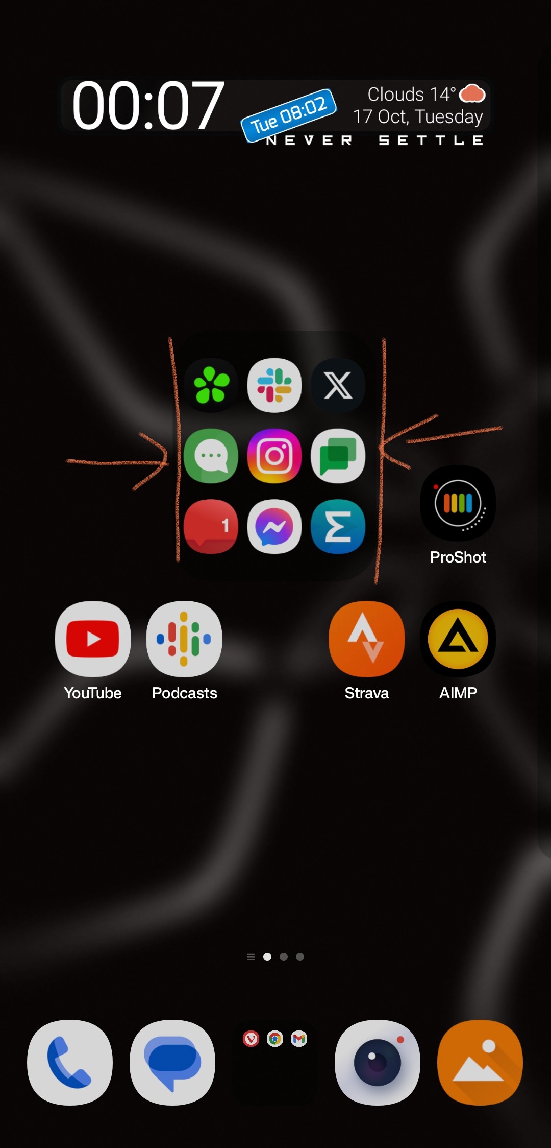 System launcher ideas