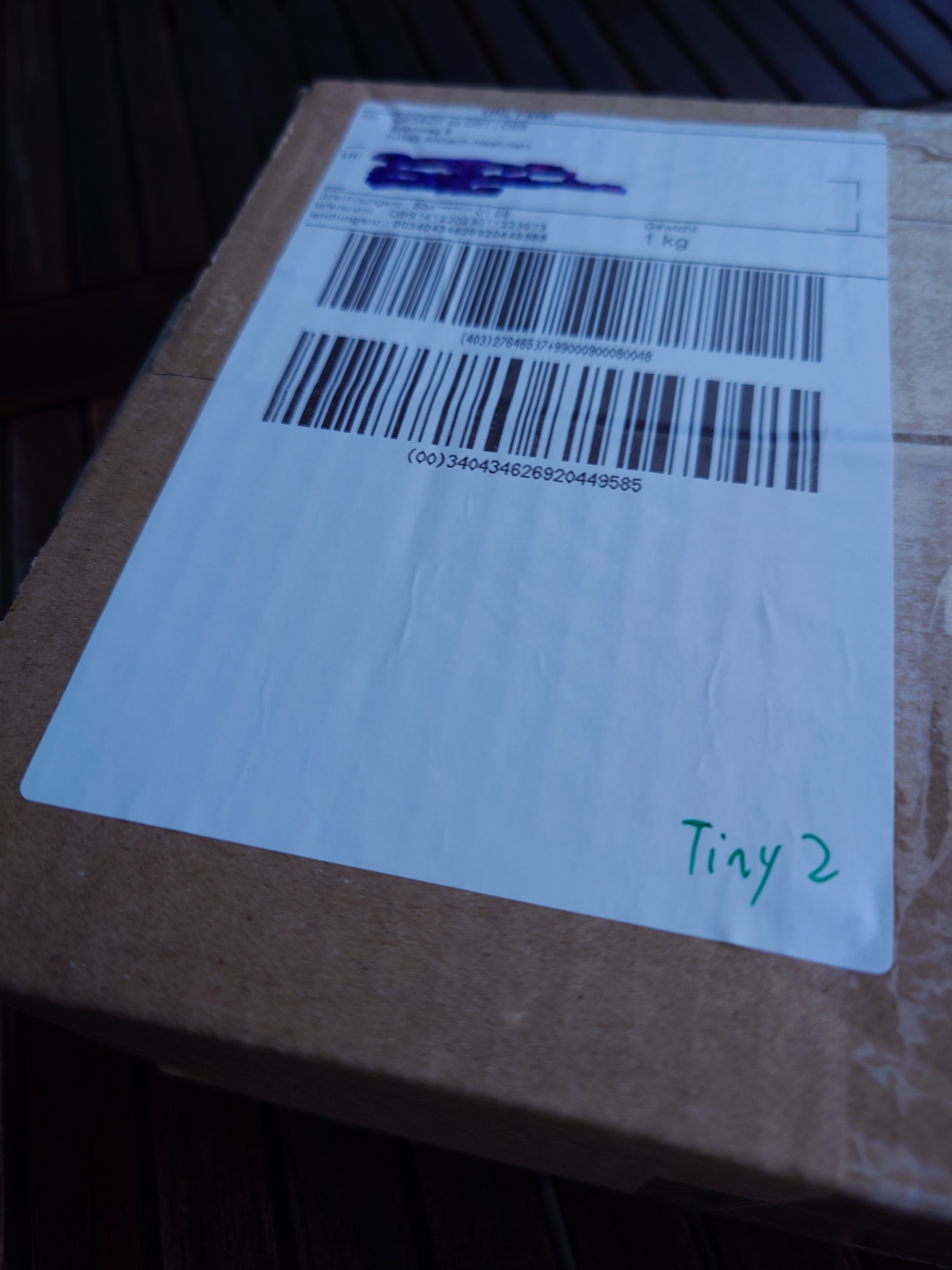 When it's Christmas time... you'll find a package he said...
