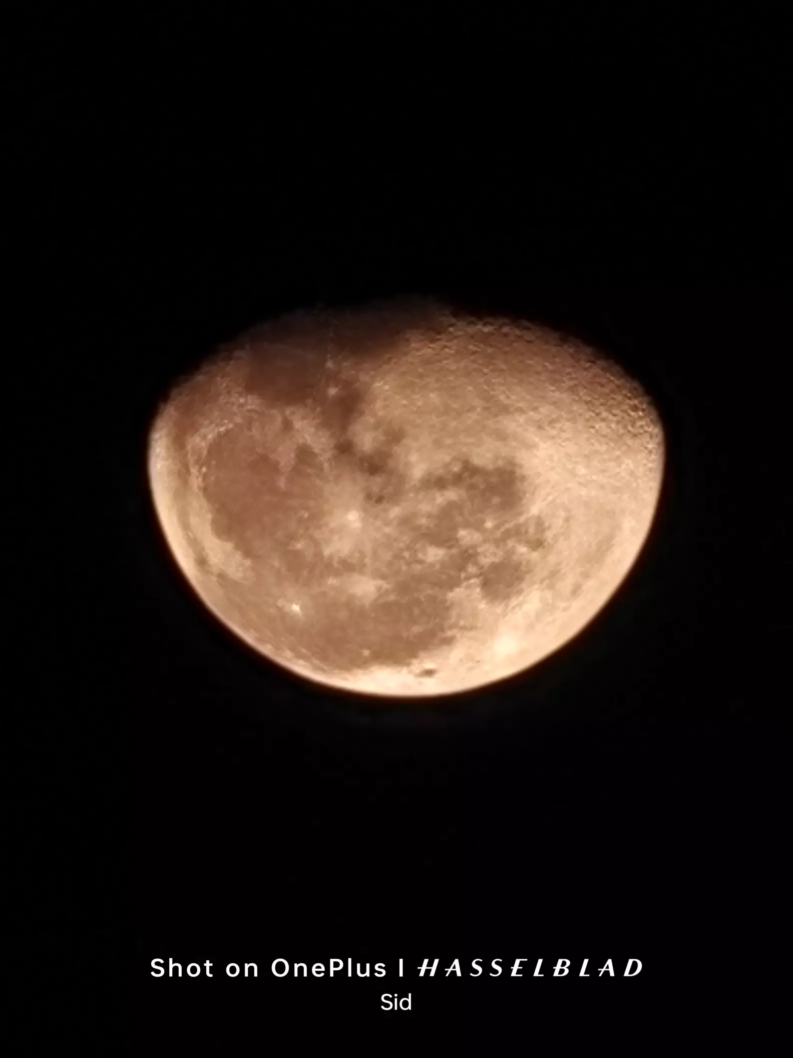 First moon pic with my OnePlus 12
