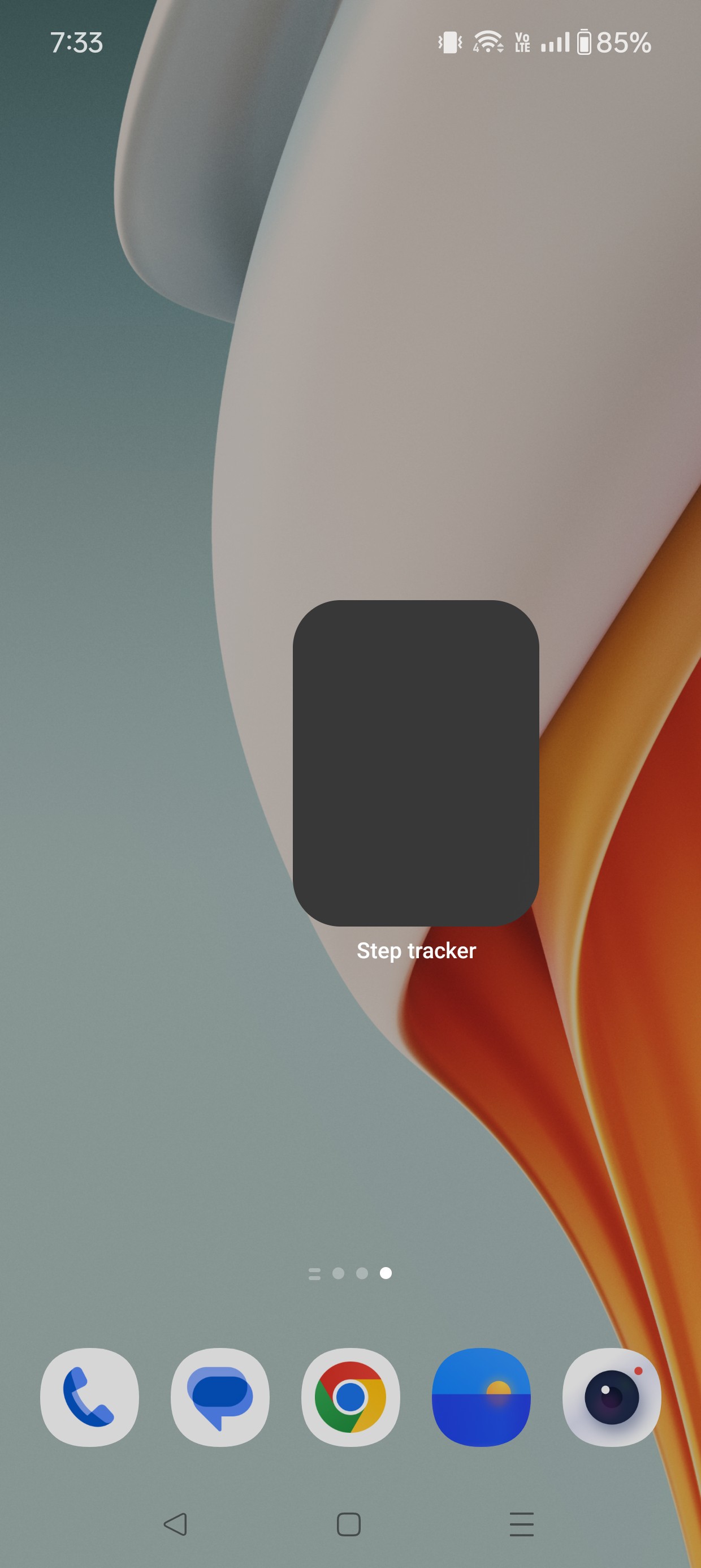 Has anybody facing this issue with Step tracker.I am not abl