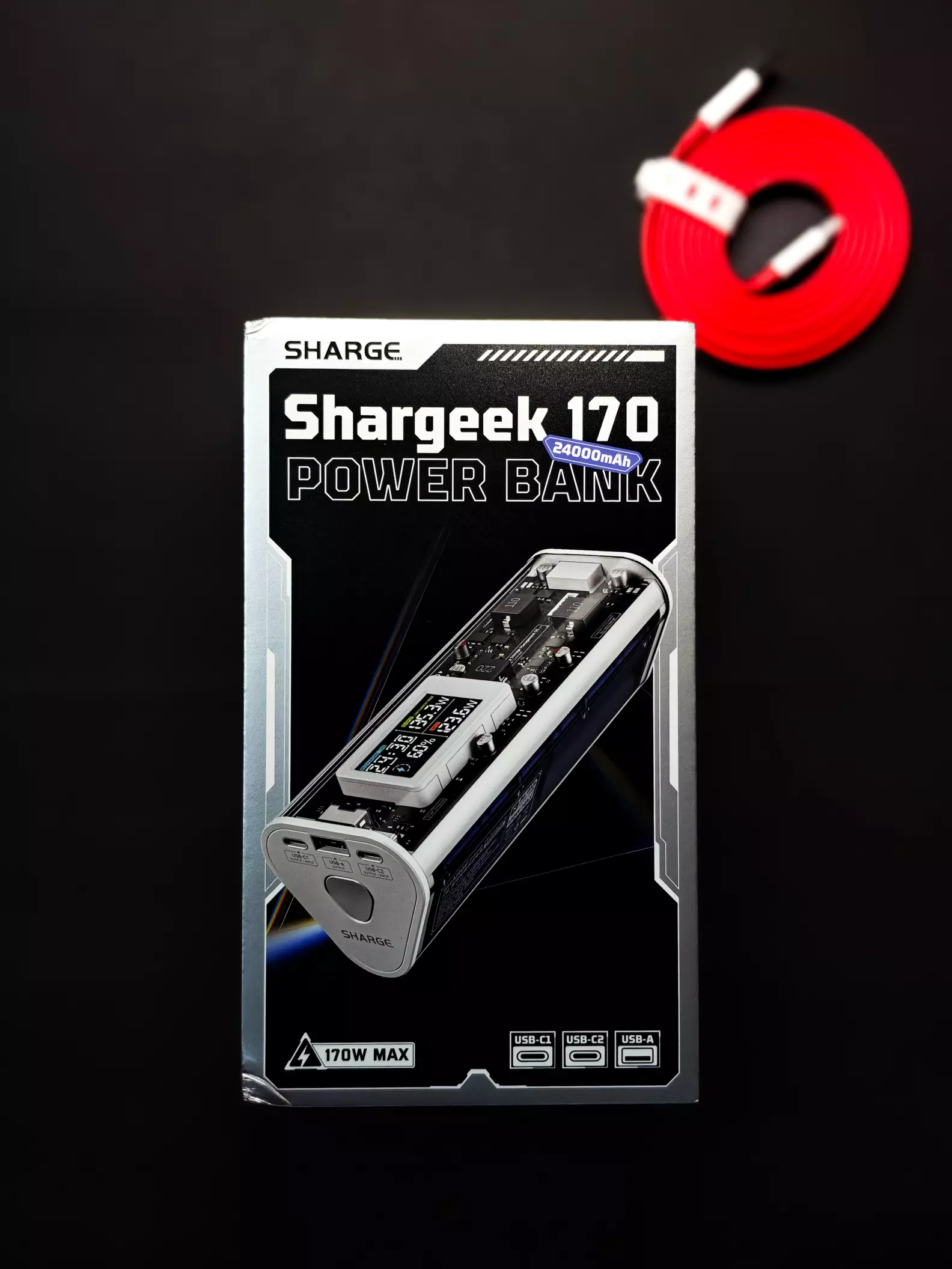 [Product shots] Sharge Shargeek 170 Powerbank