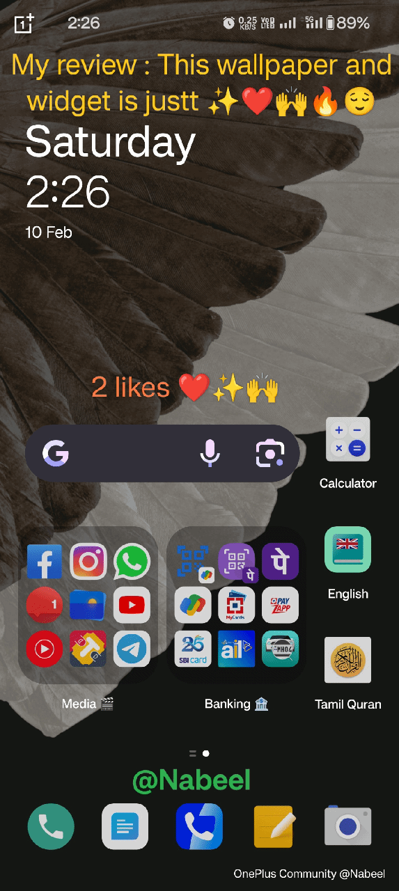 And the Winners Are... 40 Fantastic Customised Home Screen