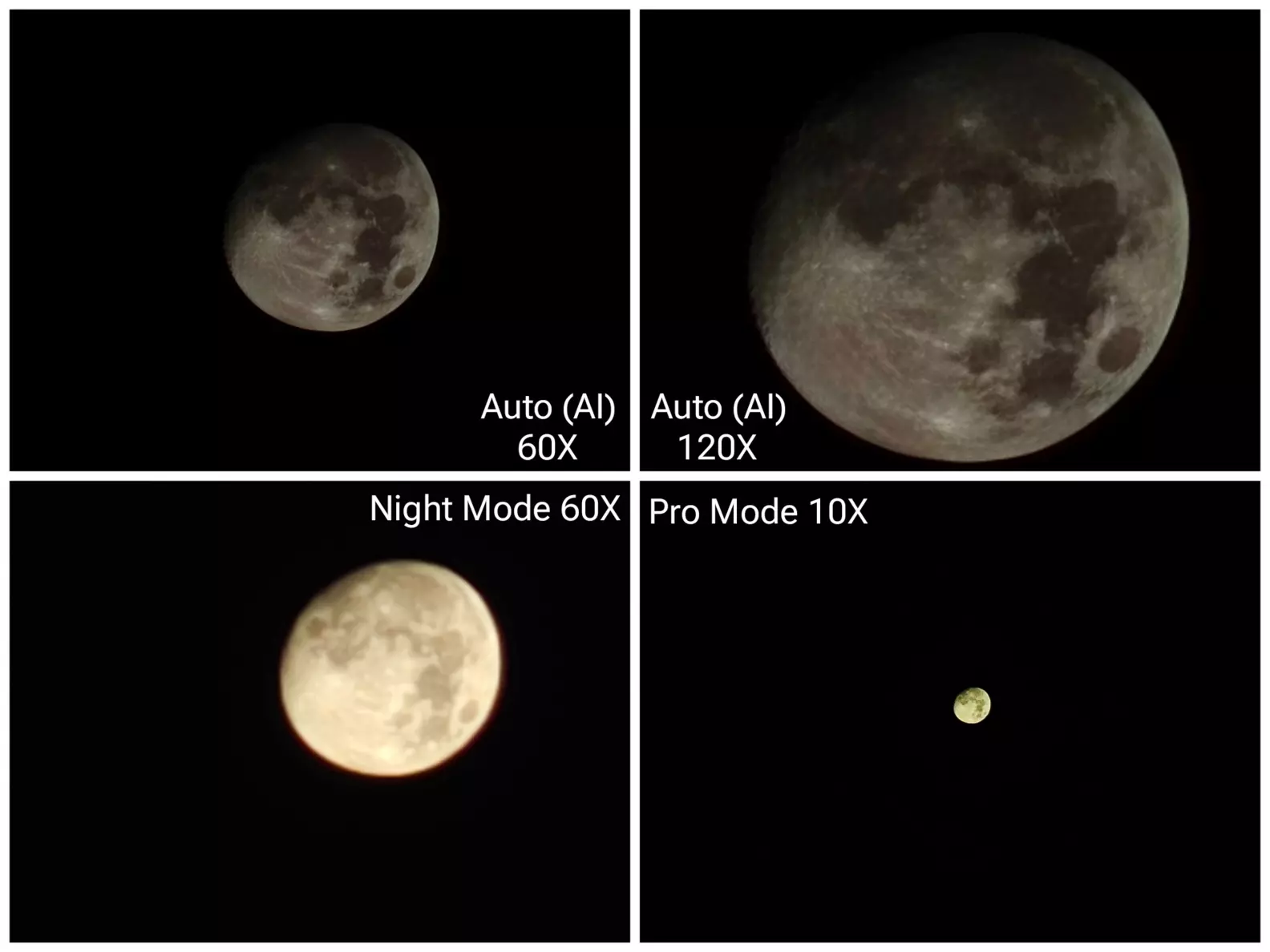 OnePlus 12 Moon Shots1st & 2nd - Normal Mode - AI Enhanced3r