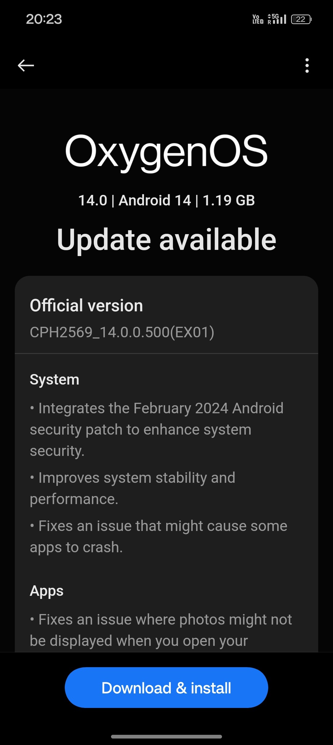 [Closed] Nord CE3 System update Official Version :CPH2569_14.0.0.500 ...