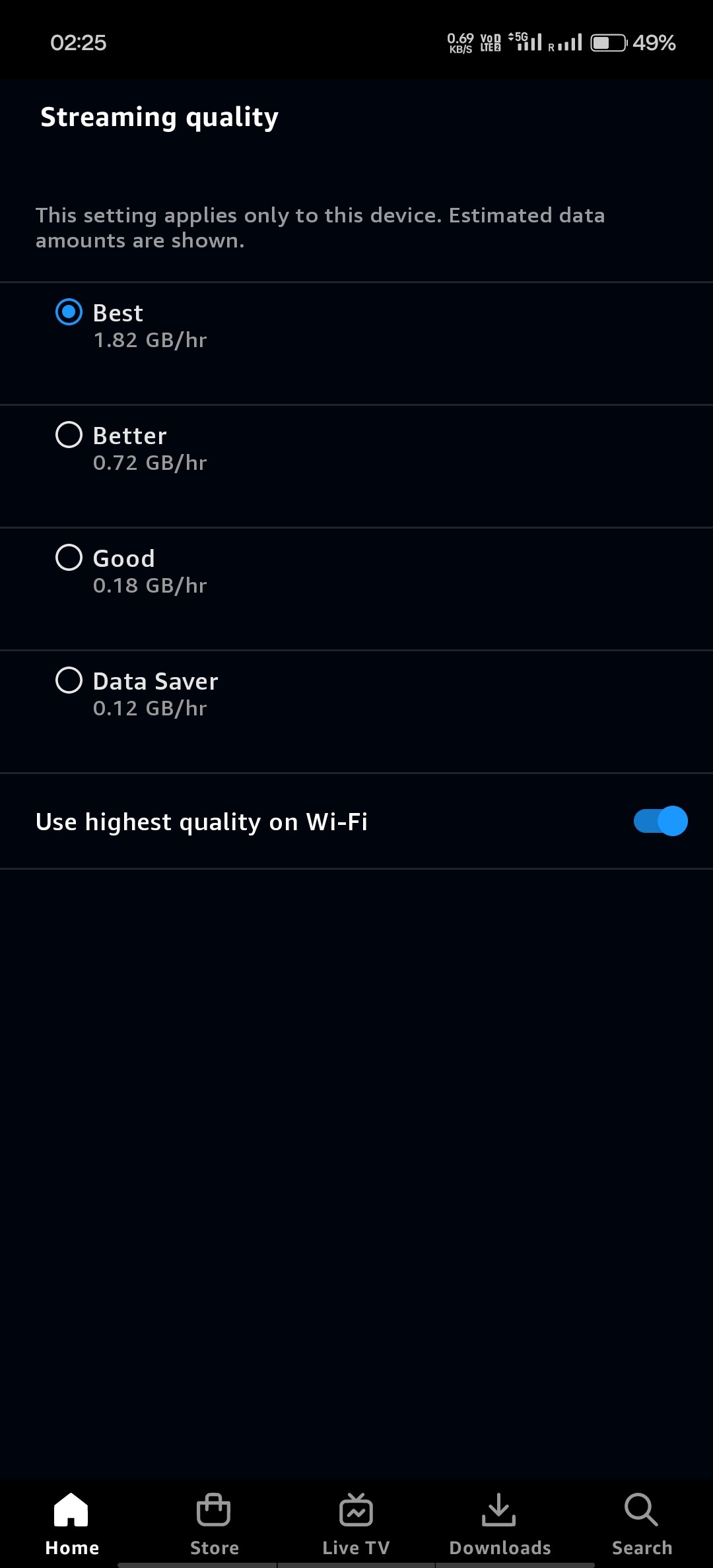 HDR/Dolby Vision Streaming on Prime Video (1+ 12R)