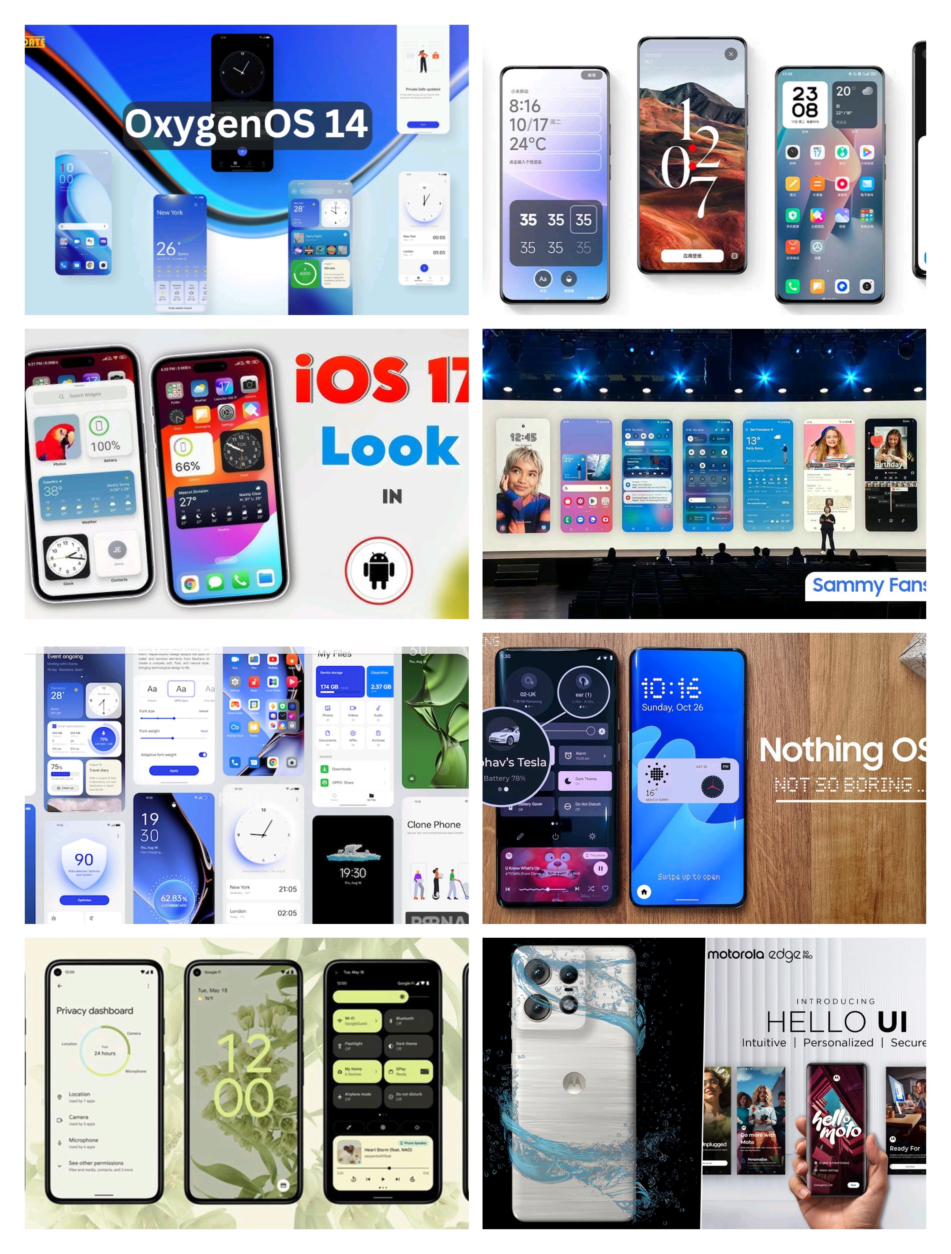 Which operating system(Ui) do you guys like the best?1. Sams