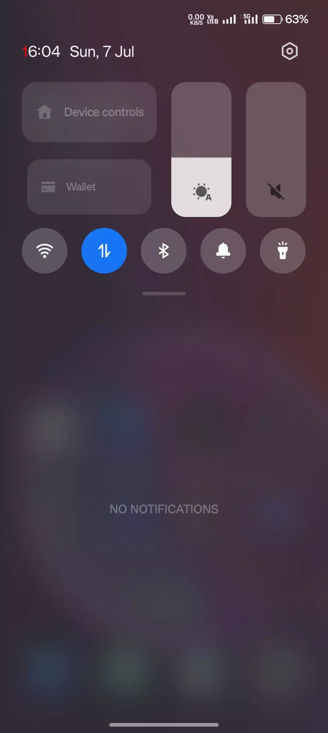 Oxygen os 14 control pannel is a mess..