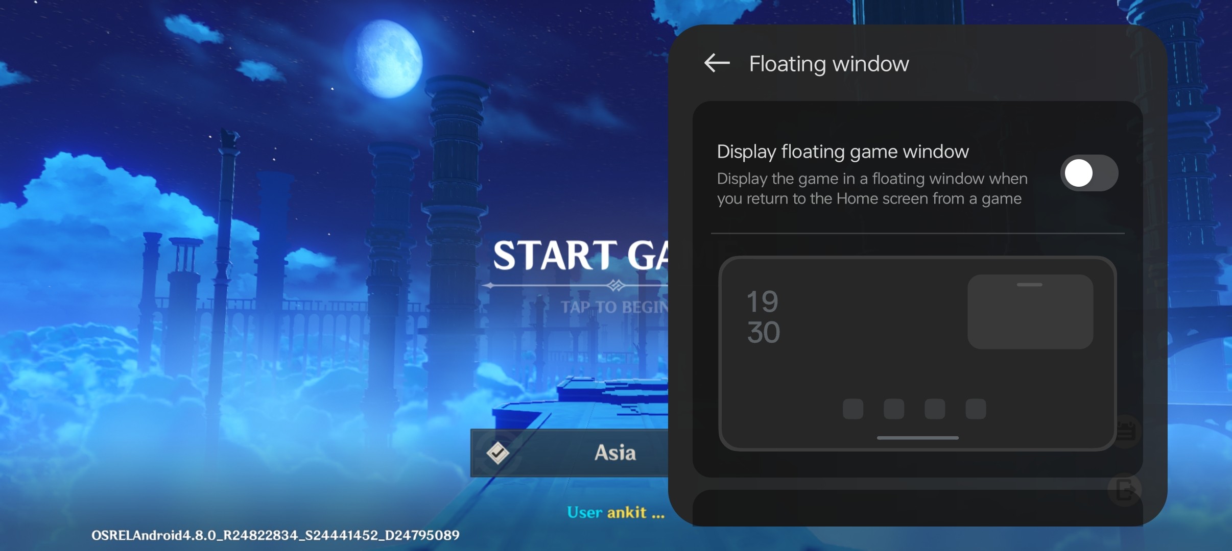 Can somebody tell me how to turn off this floating window. I