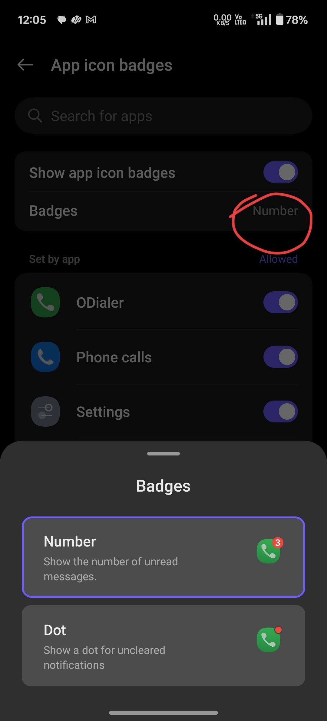 Unread Message Count on Icons Badges