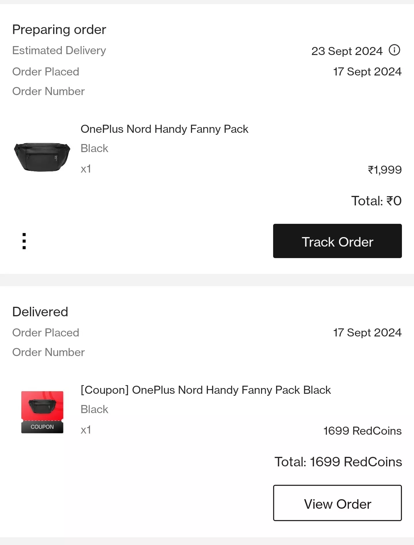 [CLOSED] OnePlus Nord Handy Fanny Pack coupon is available!!!