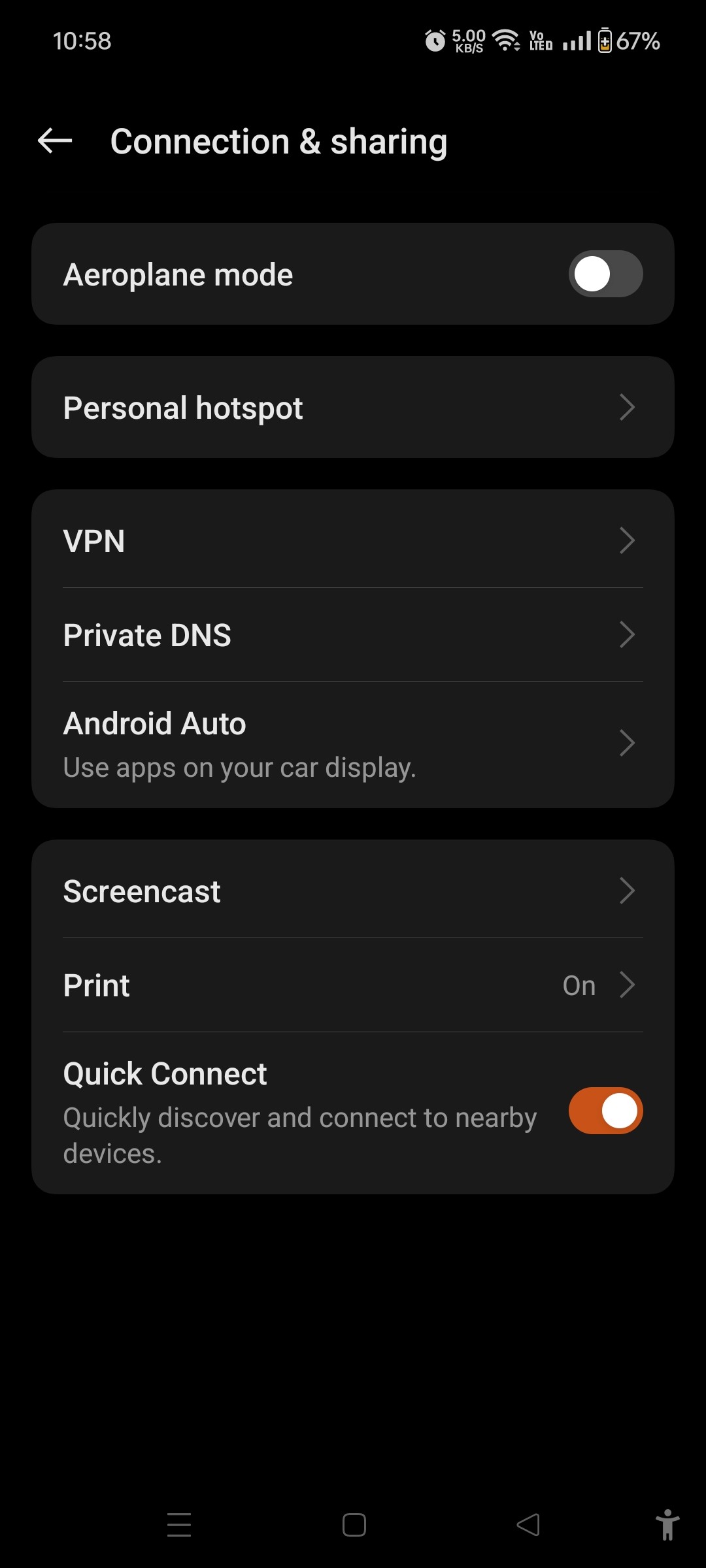 Multi screen connect