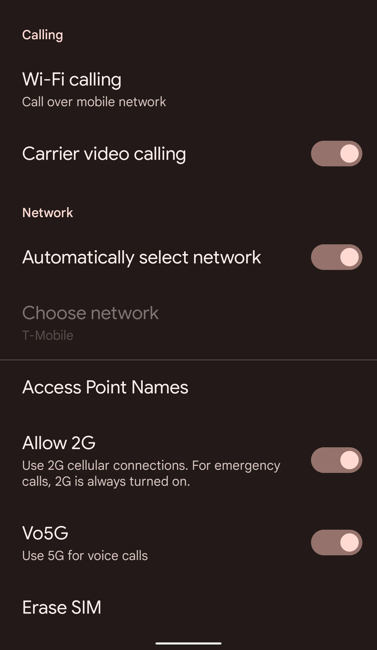 Incorrect Display of VoLTE Icon Instead of VoNR on OnePlus Devices