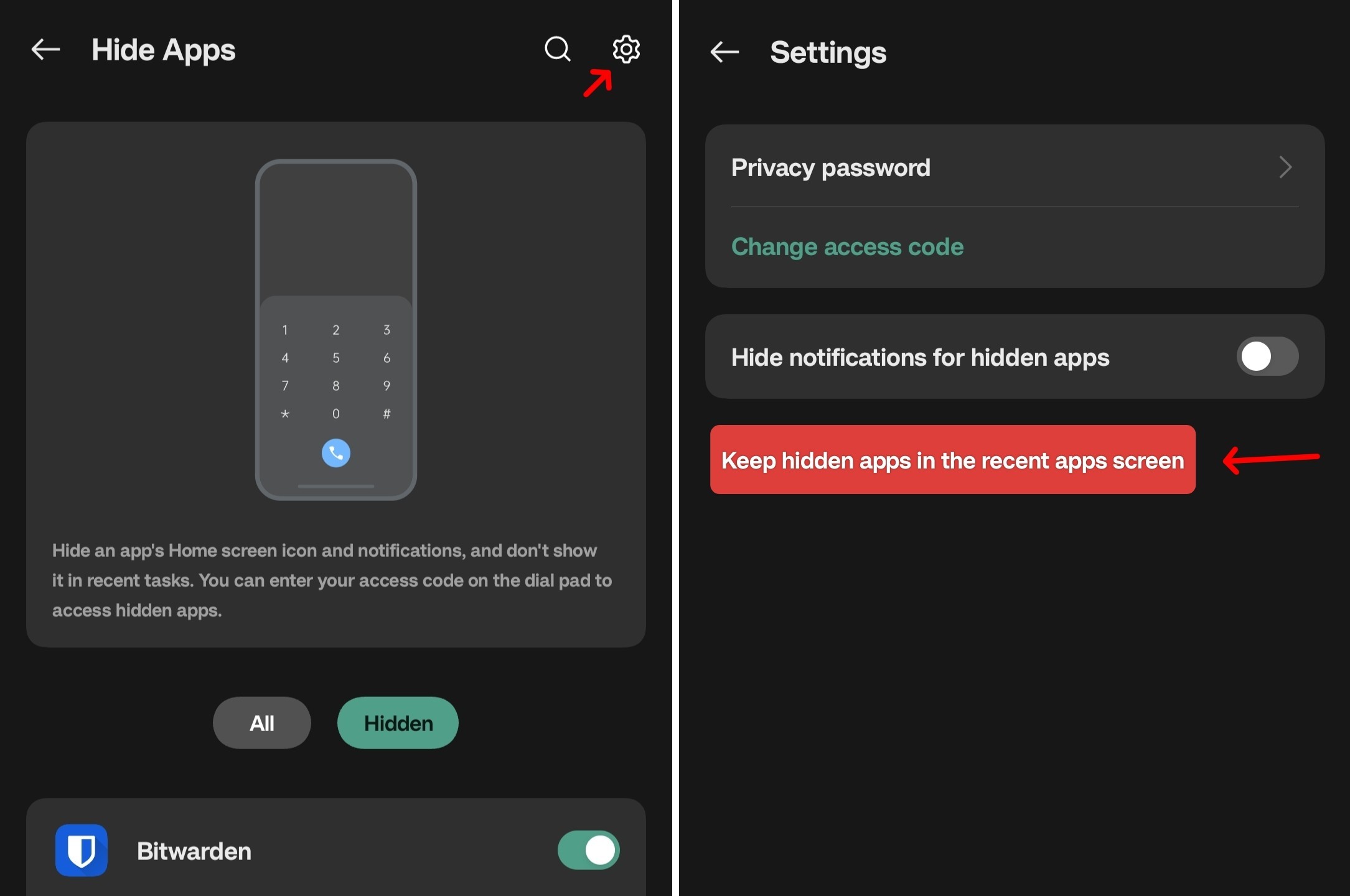 Request: Enhance the Hide Apps Feature in OxygenOS