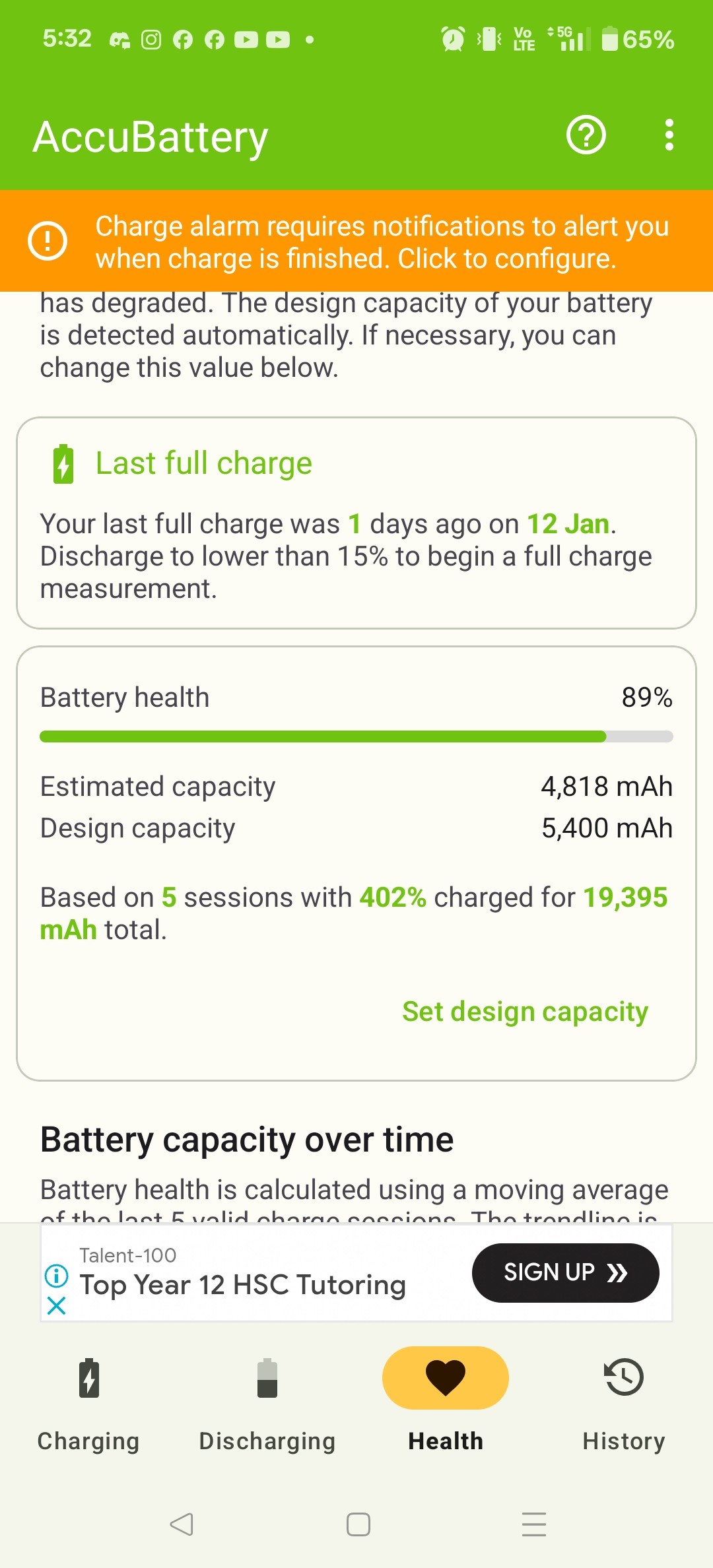 OP 12 Battery health
