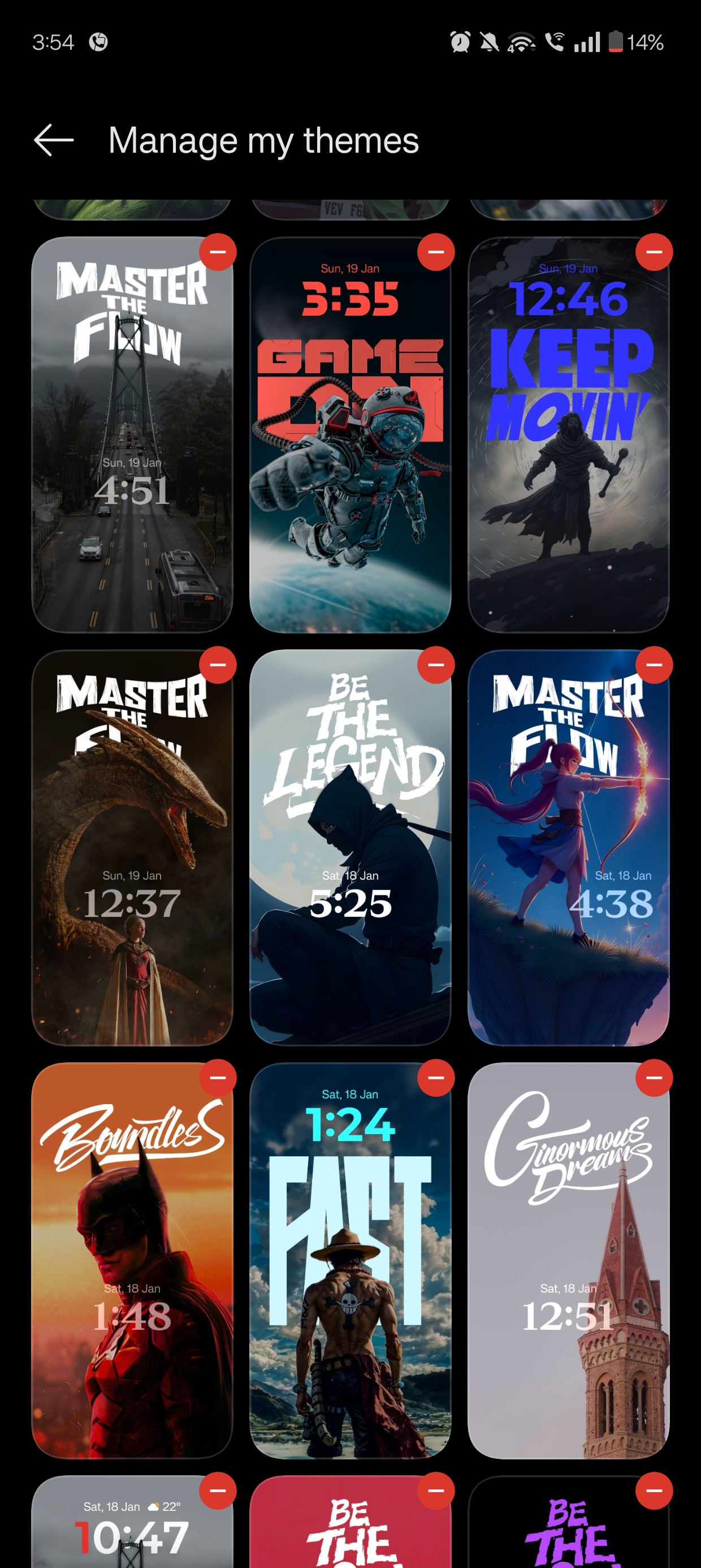 My best flux theme wallpapers right now
