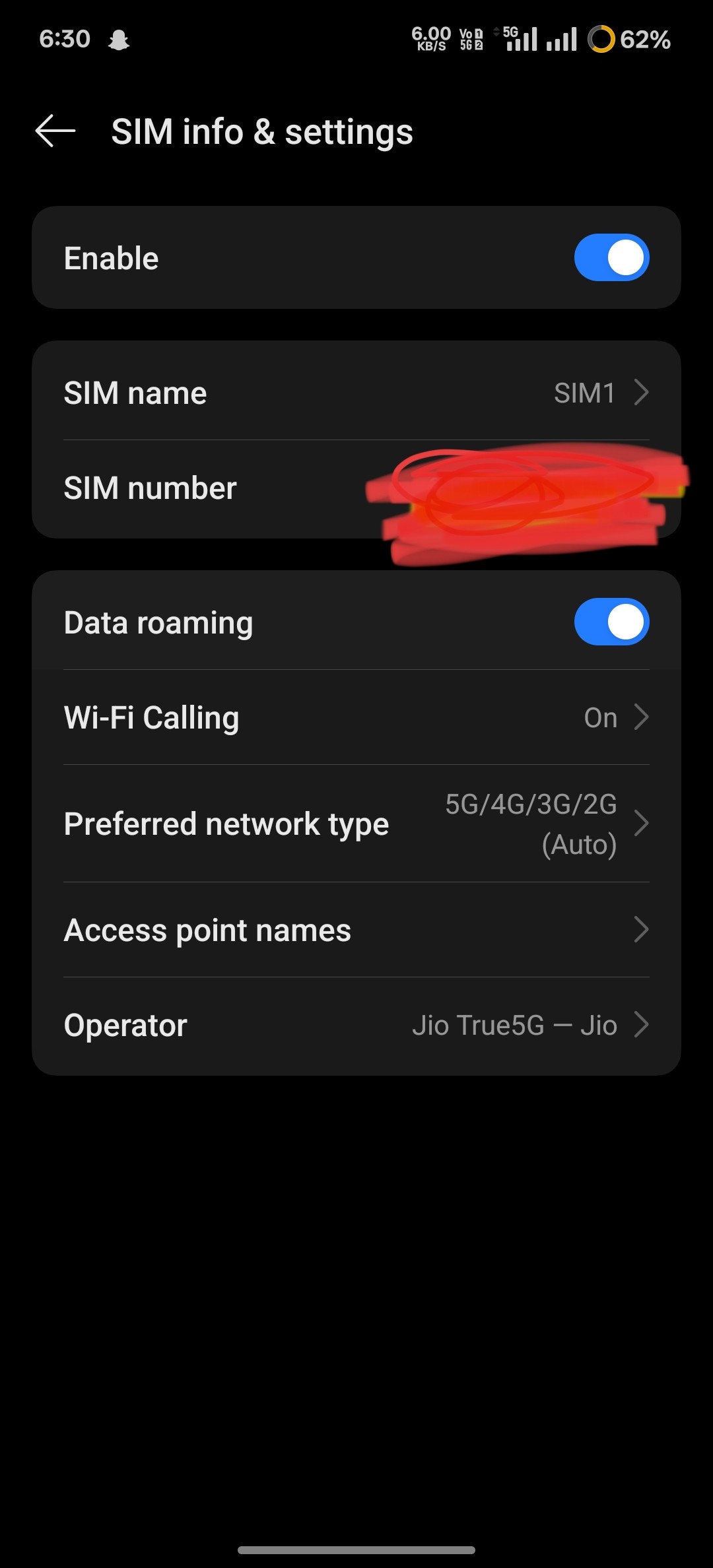 5.5g jio x OP13 collaboration