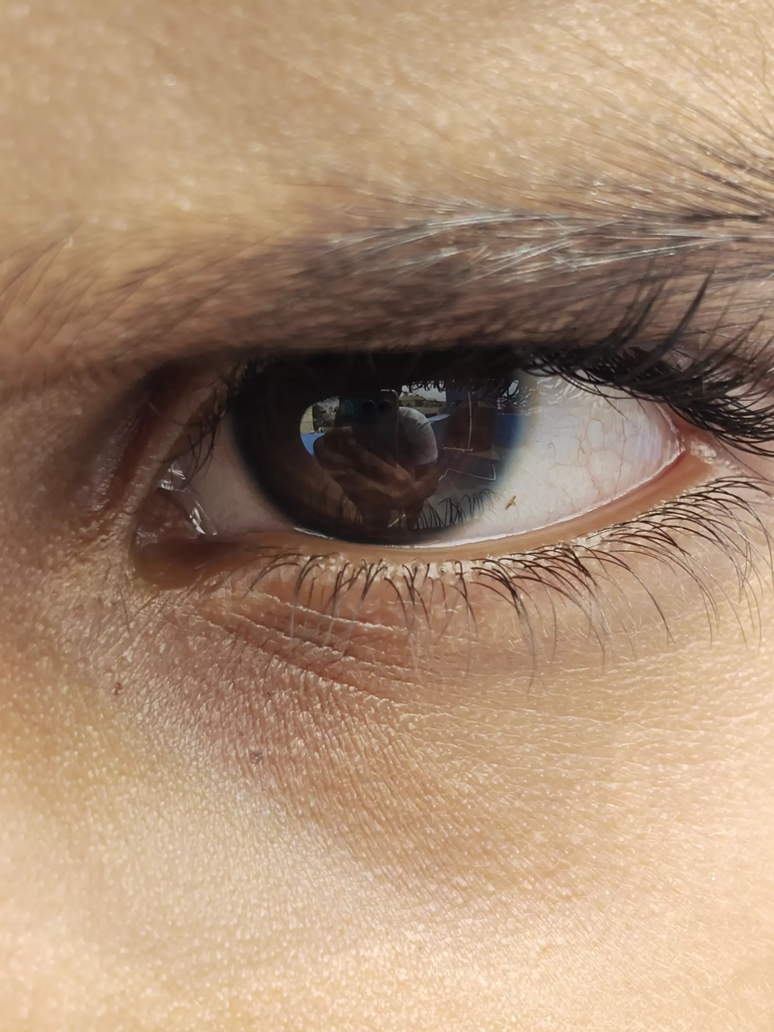 "A world within an eye – captured through the lens of OnePlu