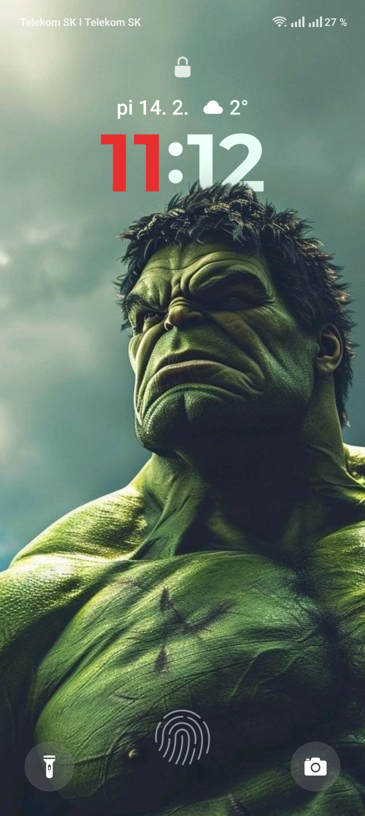 Is it possible to change the clock widget font?