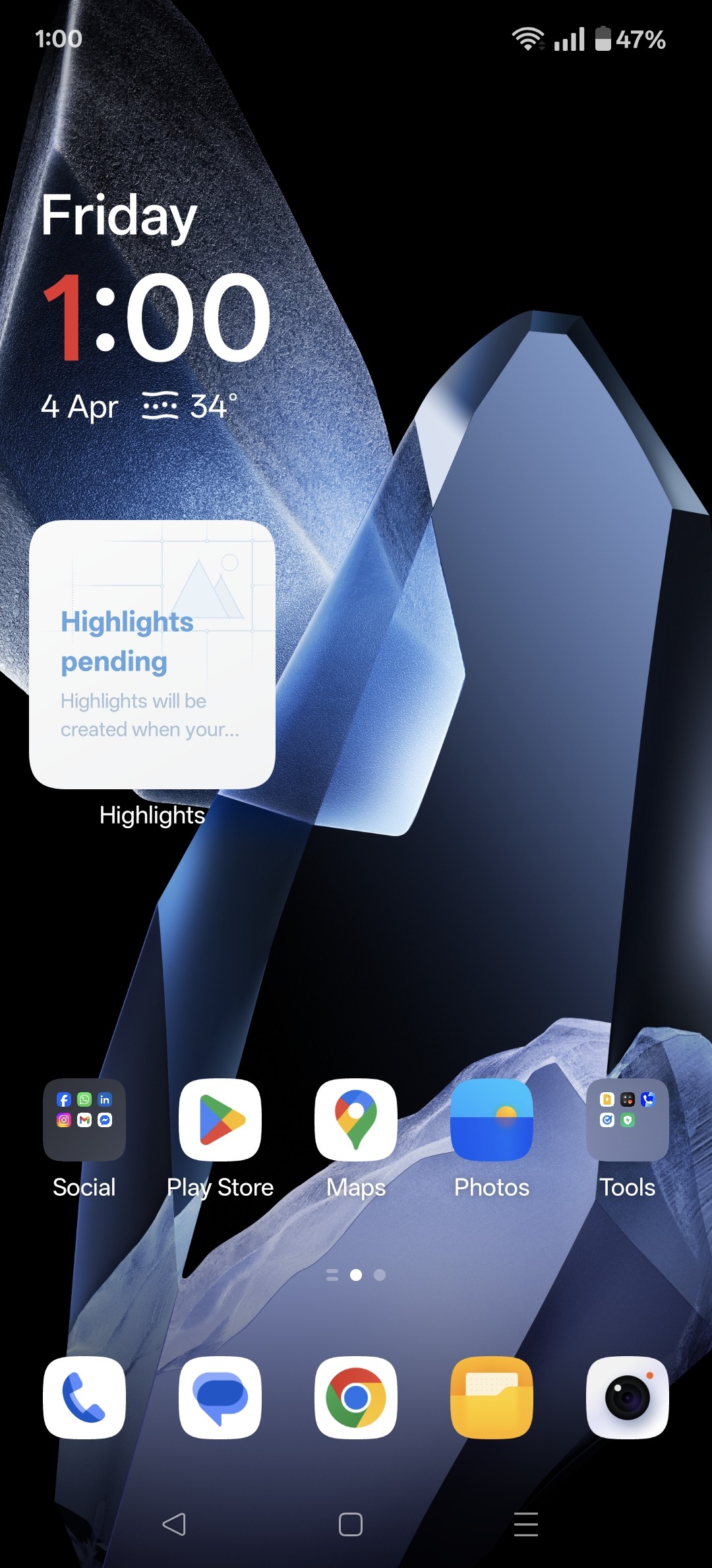 Album widget does not show photos.