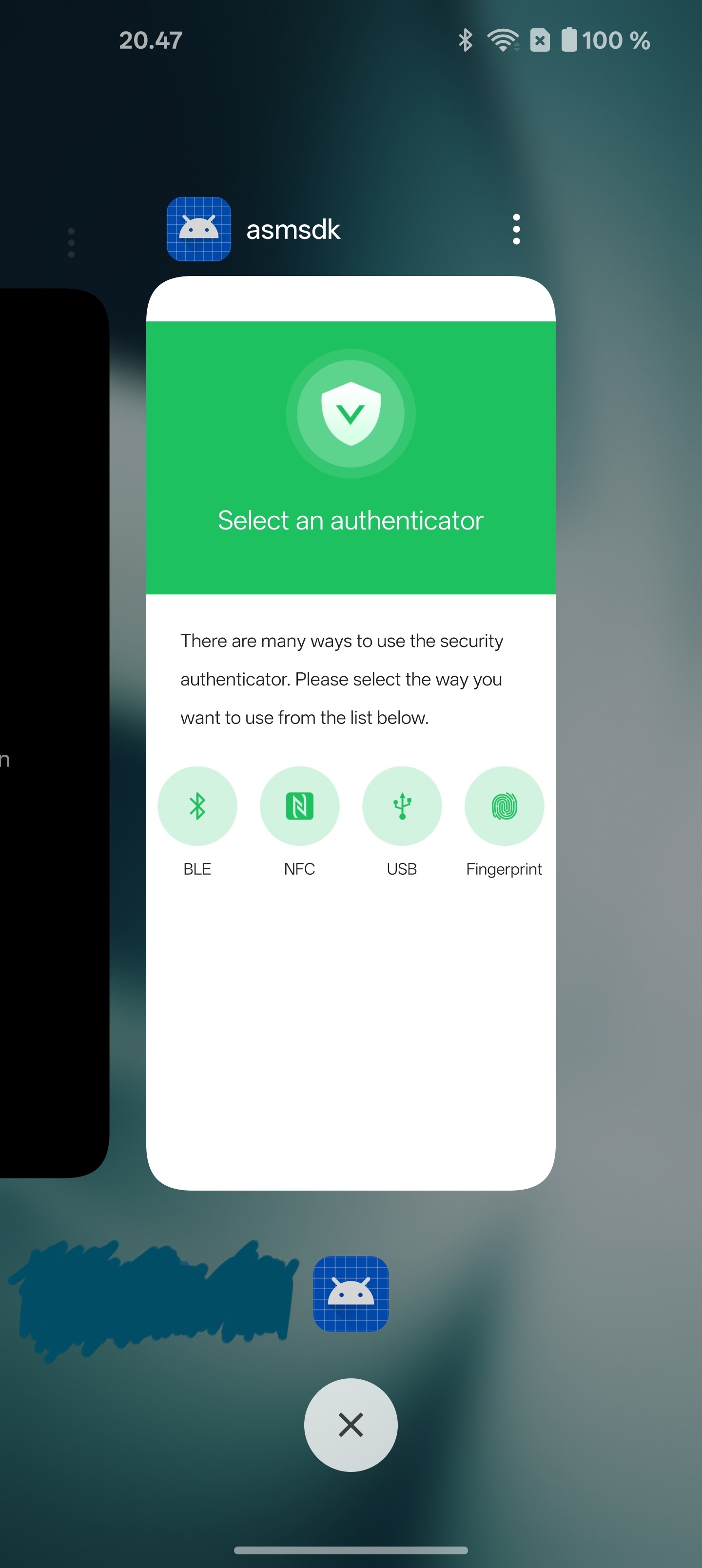 OnePlus 12 Setup 'asmsdk'