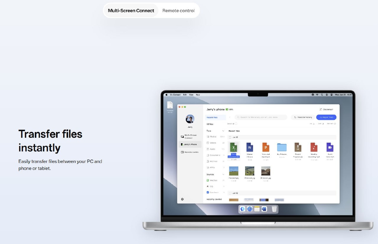 1+ new Windows version is hereRemote file management now sup