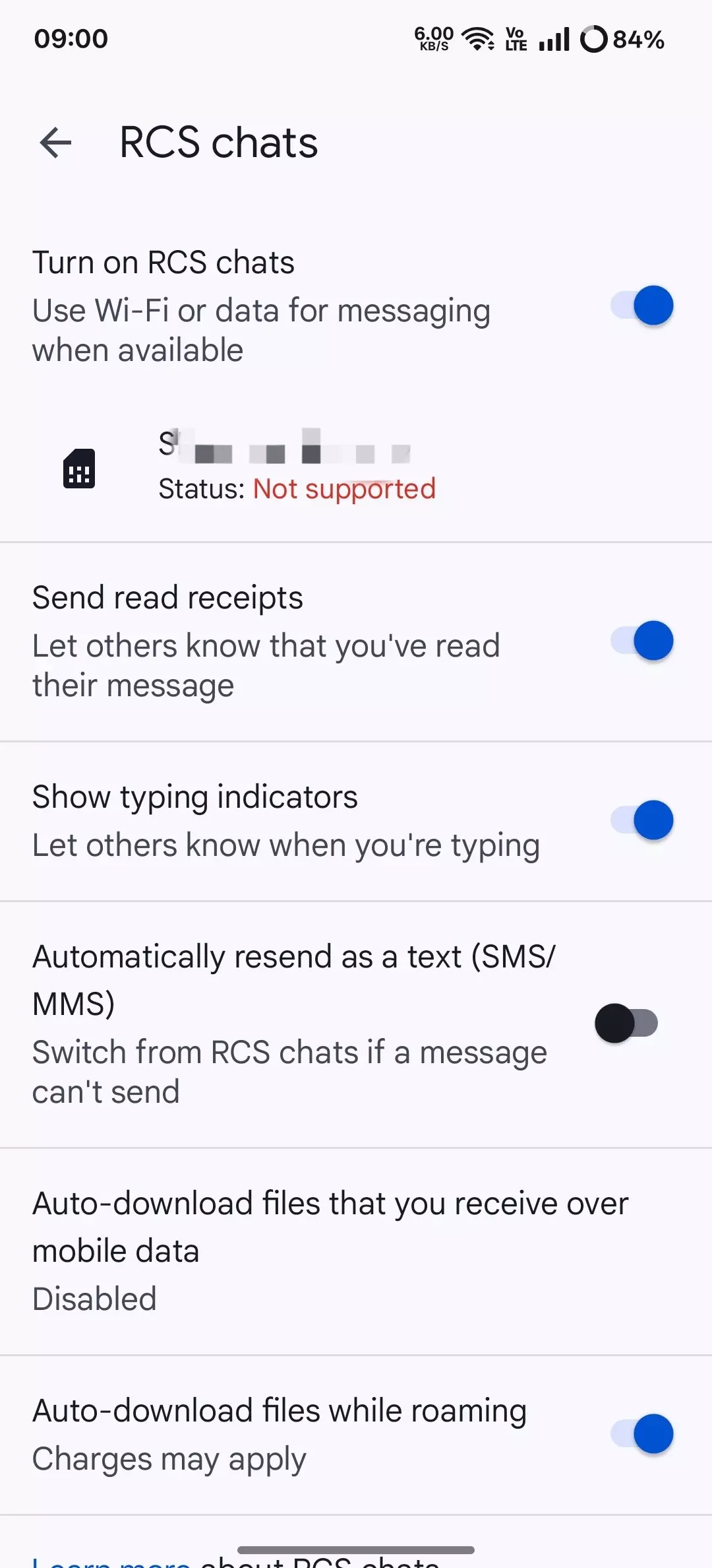 OnePlus 13 cannot Turn on RCS chats