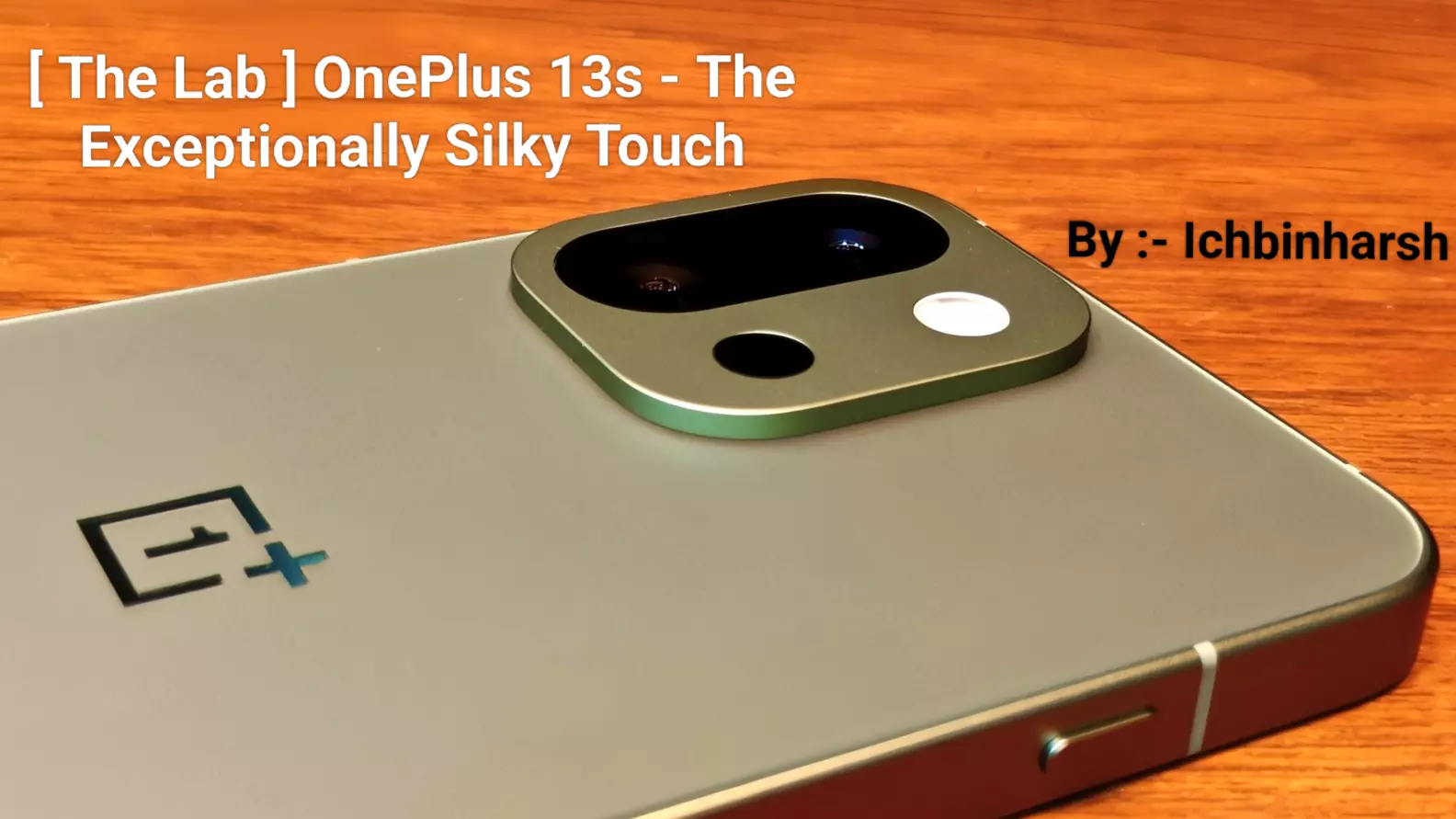 [ The Lab ] OnePlus 13s - The Exceptionally Silky Touch - First ...