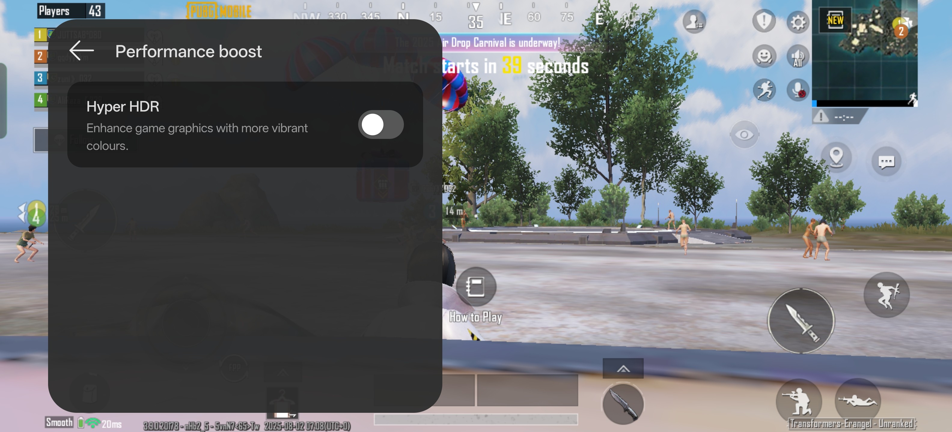 OnePlus 13 adaptive frame booster