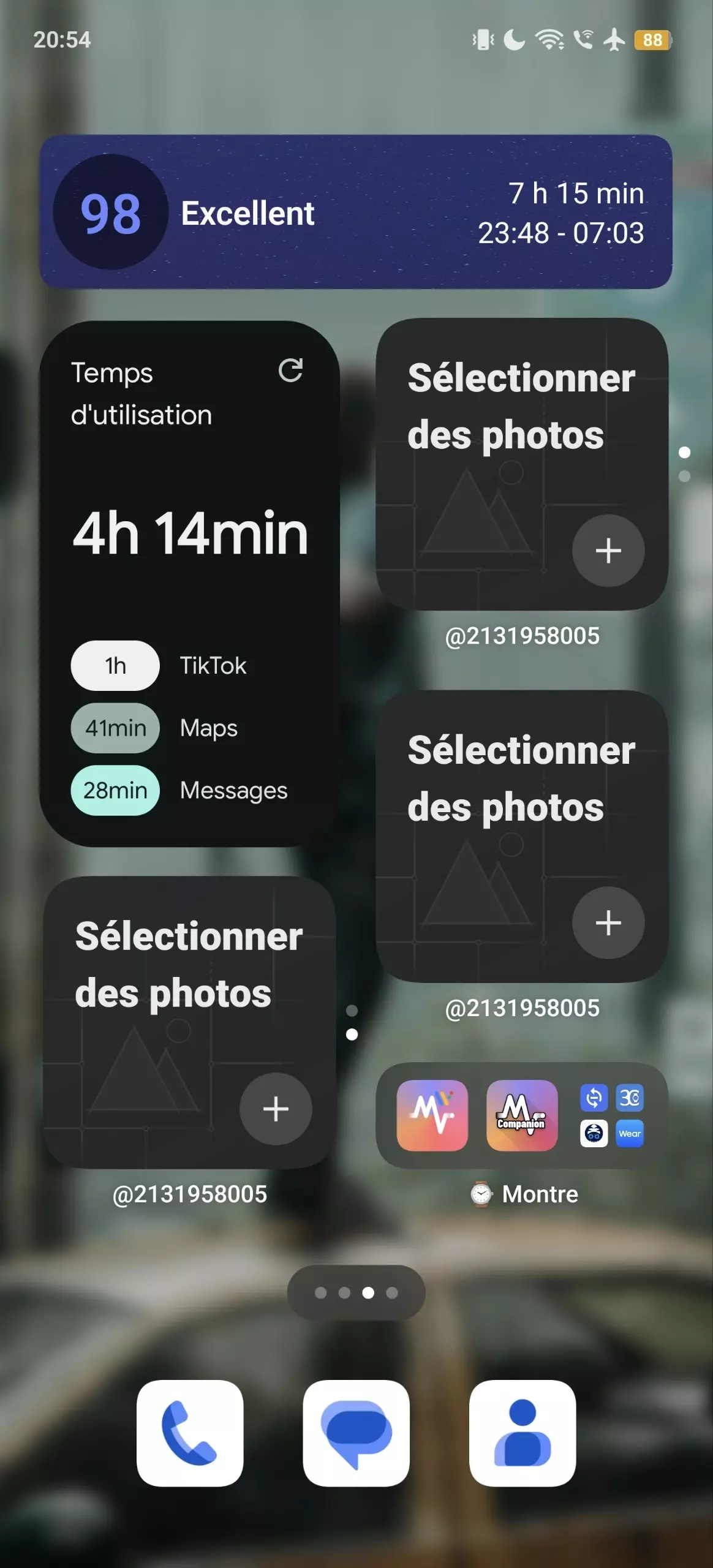 Weird widget on gallery after 864 update on Oneplus 13