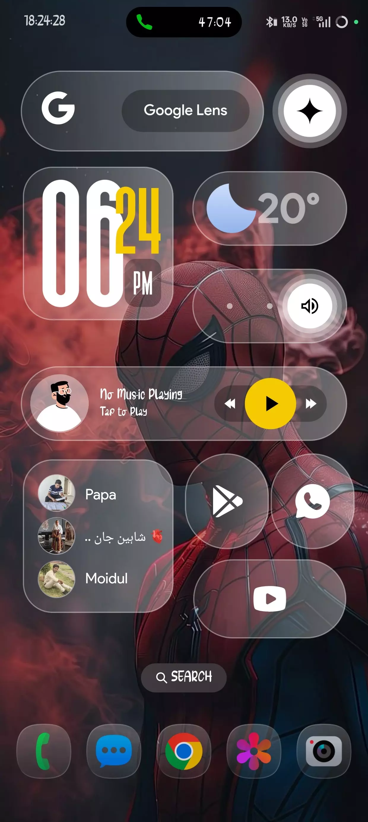 Home screen set-up OOS 15 🙂