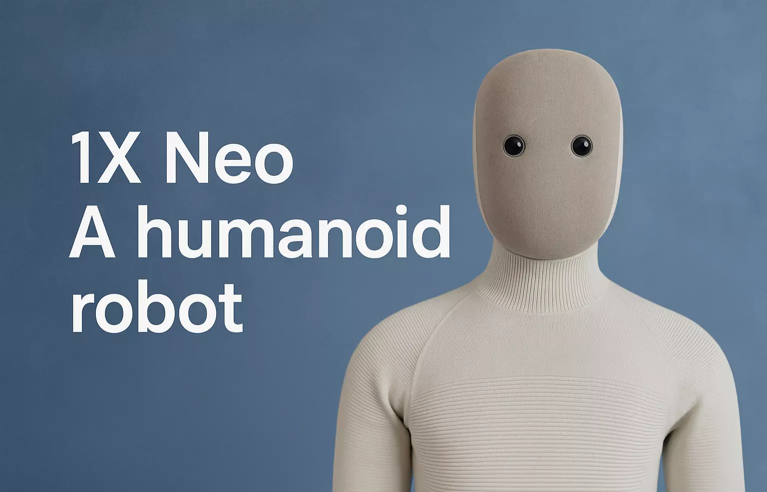1X Neo, a Humanoid Robot or a Stanger in your home?