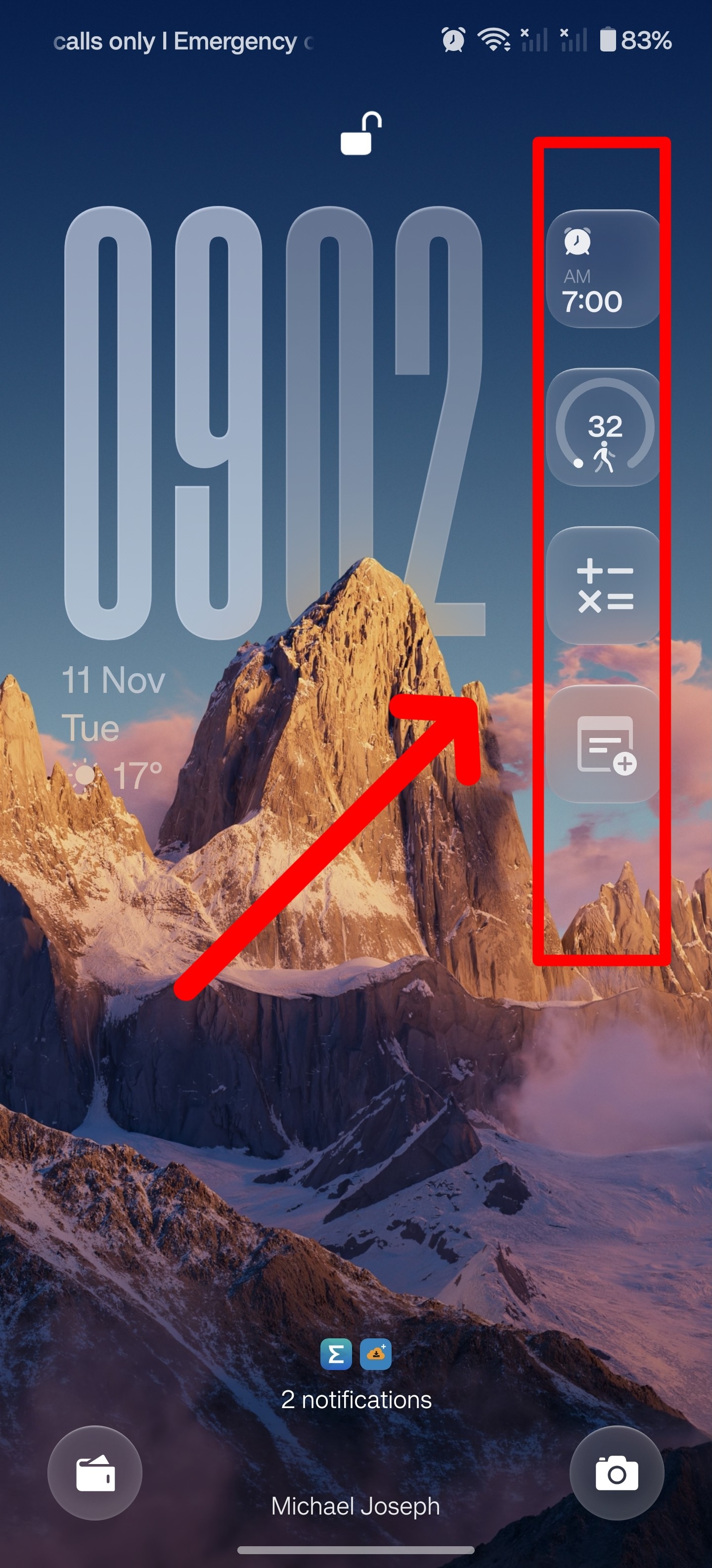 💡 Feature Request: Enhanced Third-Party Lock Screen Widget