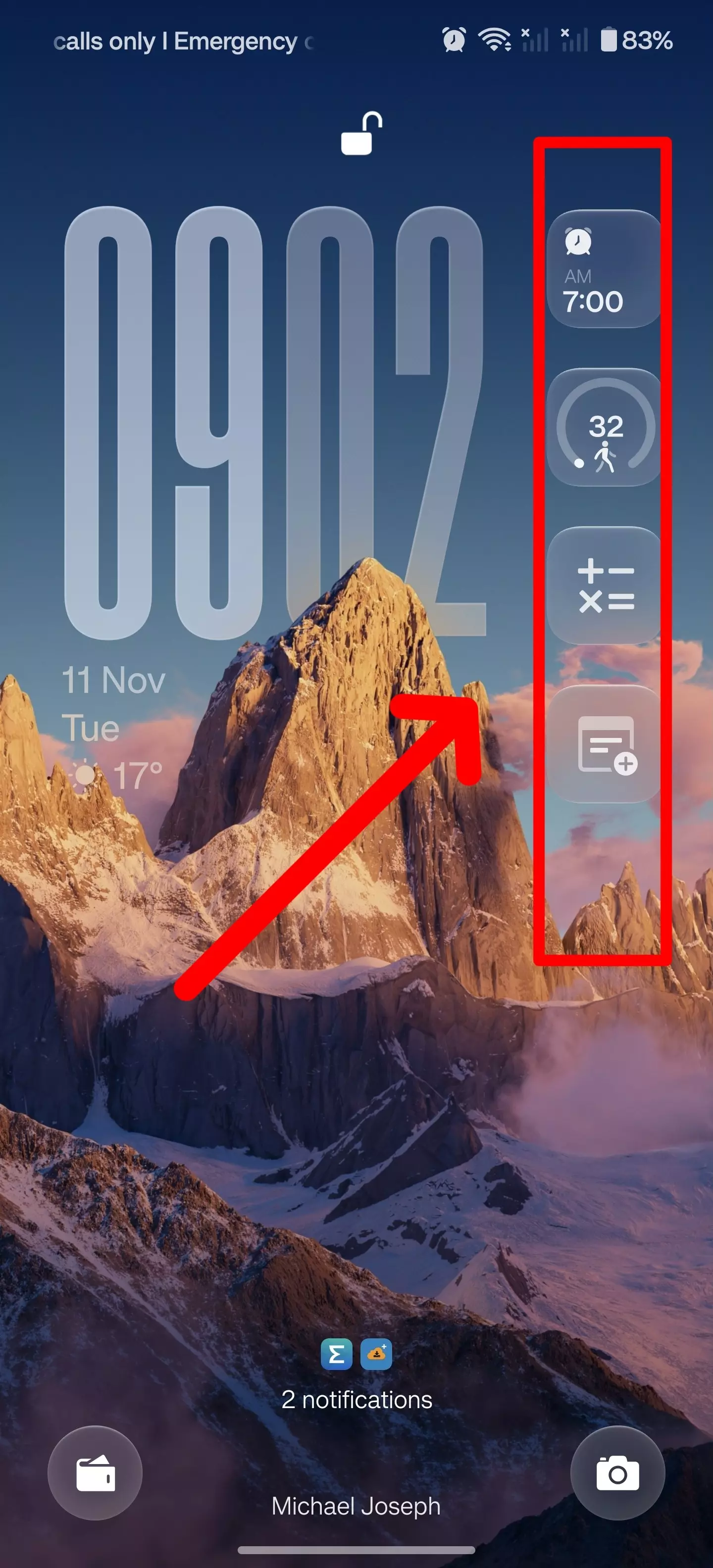 💡 Feature Request: Enhanced Third-Party Lock Screen Widget