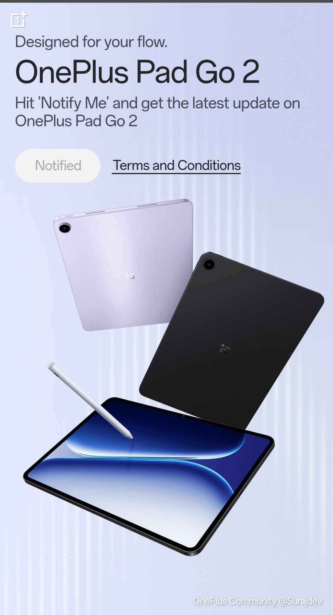The all new Oneplus pad go 2 is announced coming with stylo