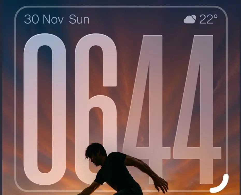 Home screen customisation suggestion