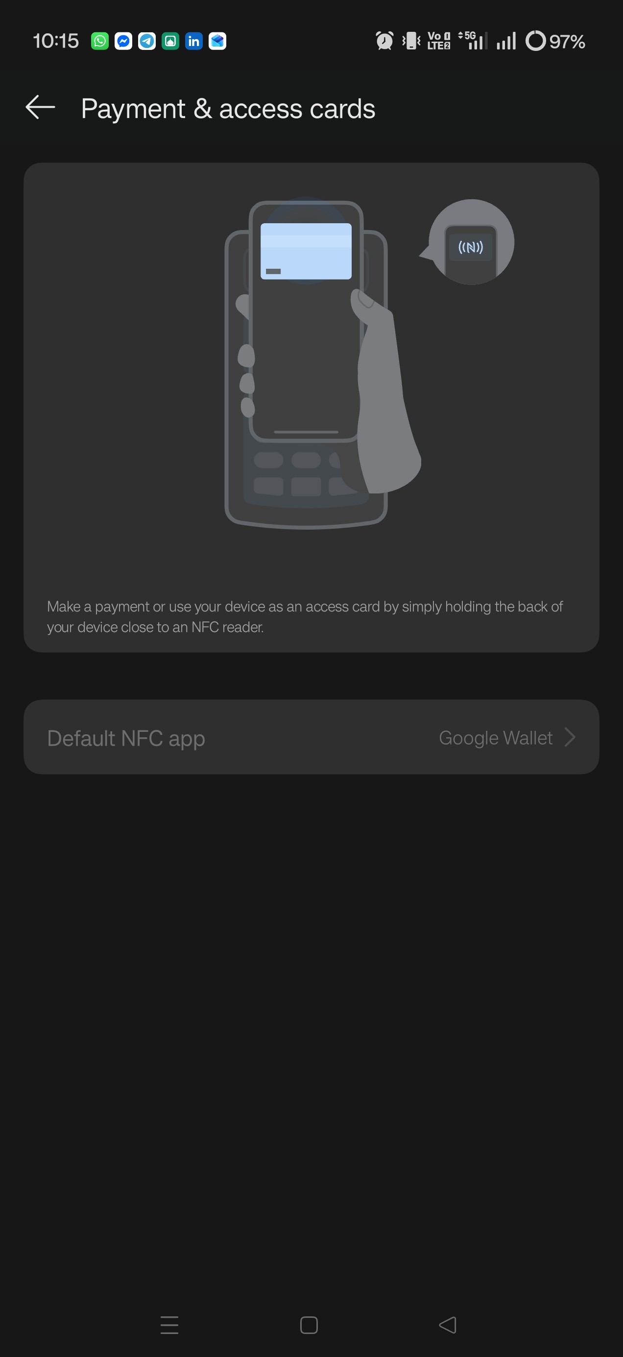 NFC Access Card Support (Like Samsung)