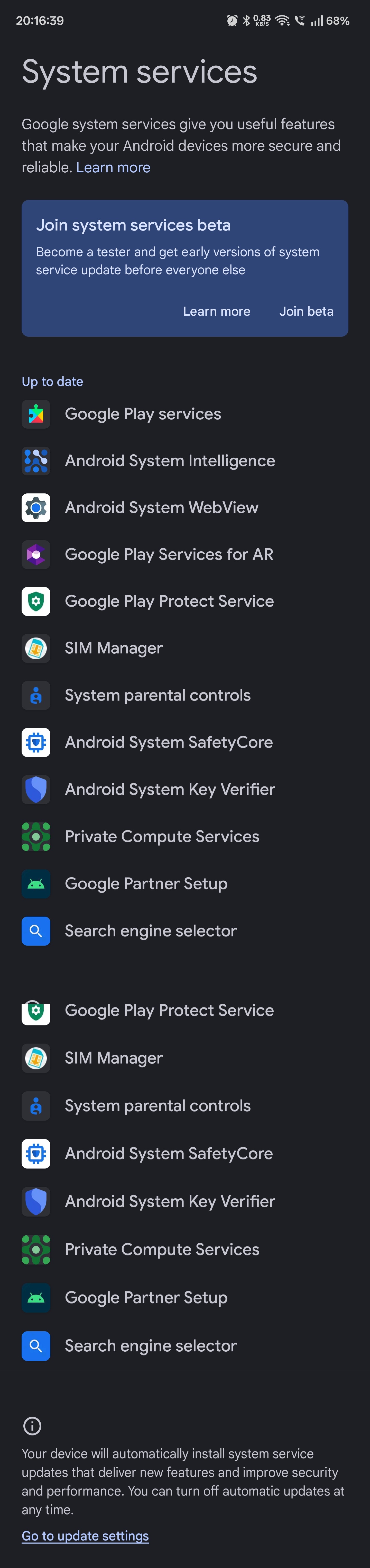 How to Update Android services and Oneplus AI services on your phone.