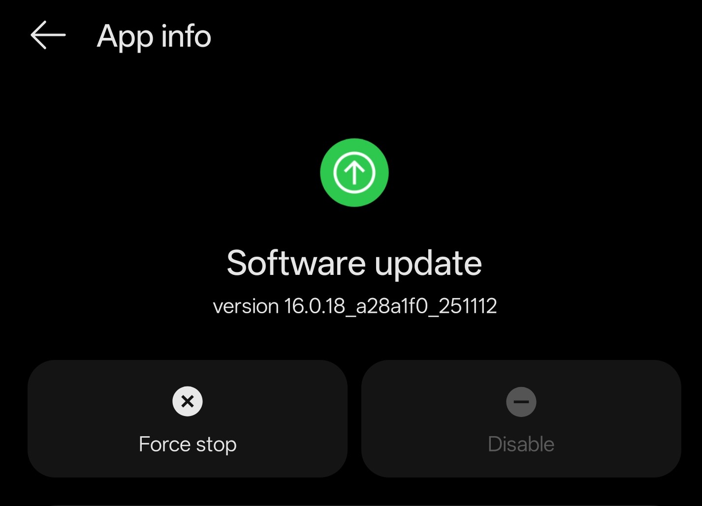 Query on software update!