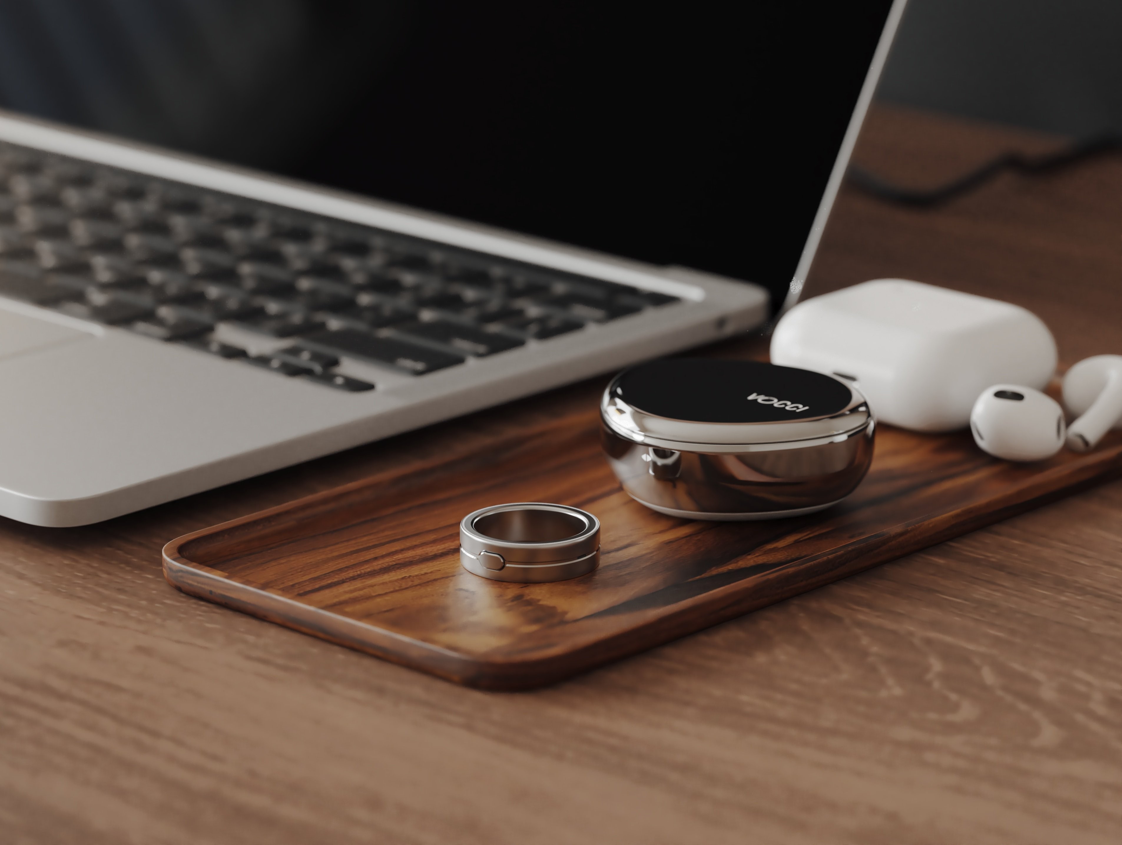 The Vocci AI Ring (CES 2026)