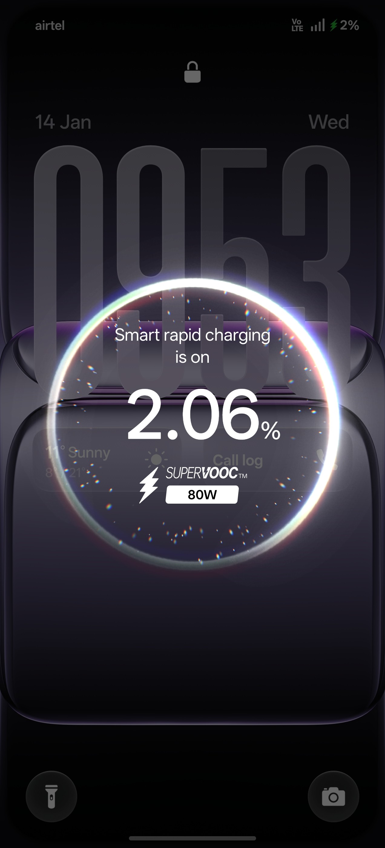 OnePlus Nord 5 charging test with nord 4's 100 watt supervooc charger