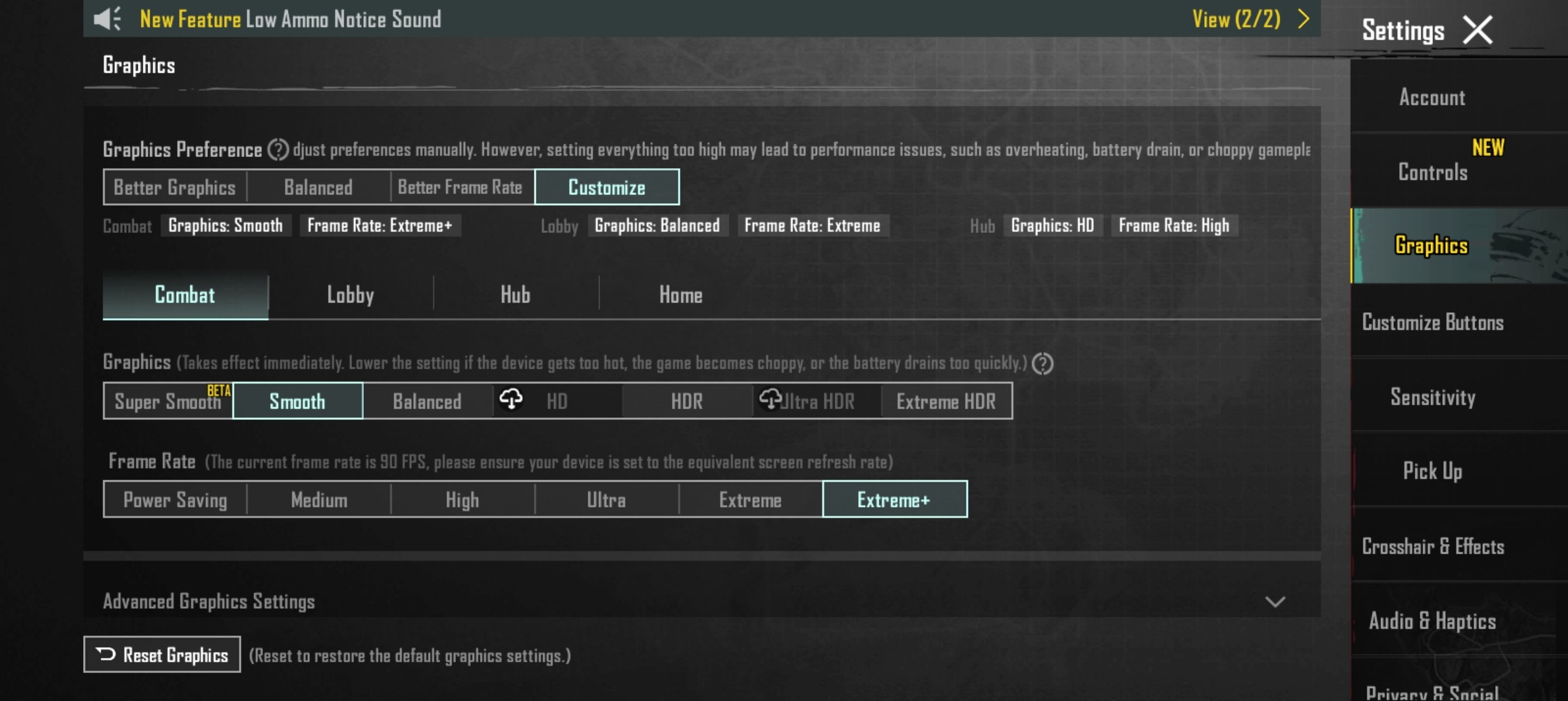 Ultra Extreme frame rate(120FPS) removed from OnePlus Nord 4