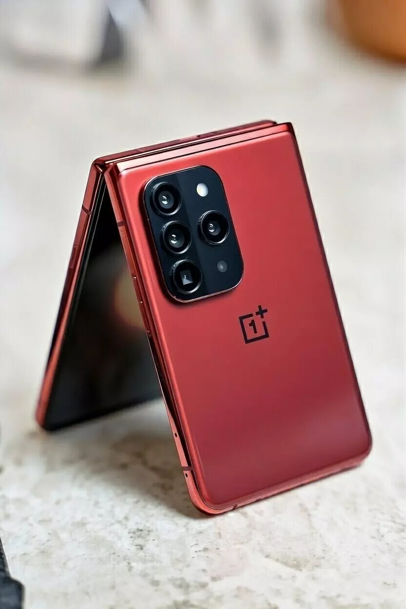My Dream Red Hot OnePlus Fold & Flip Edition, generated with