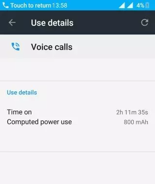 VOICE CALL CONSUMING MASSIVE BATTERY