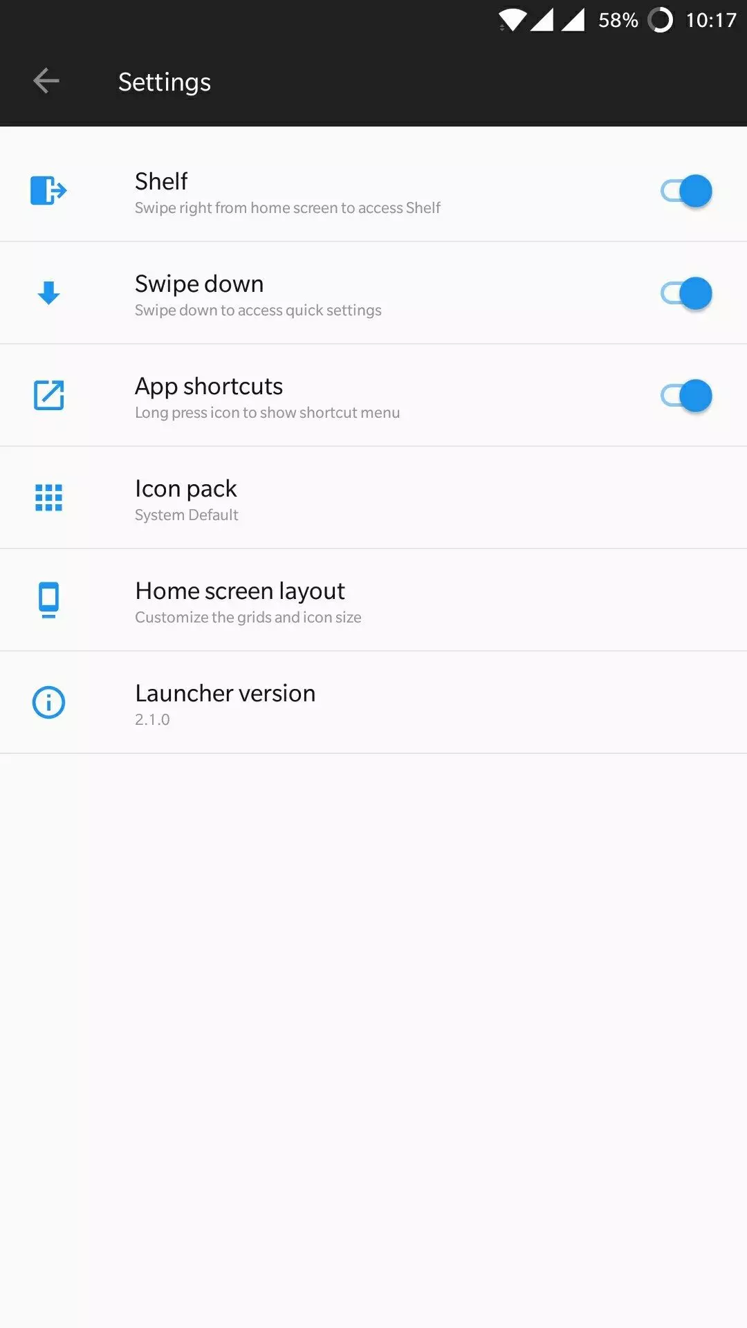 OnePlus Launcher V2.1 & Weather App V1.7.0